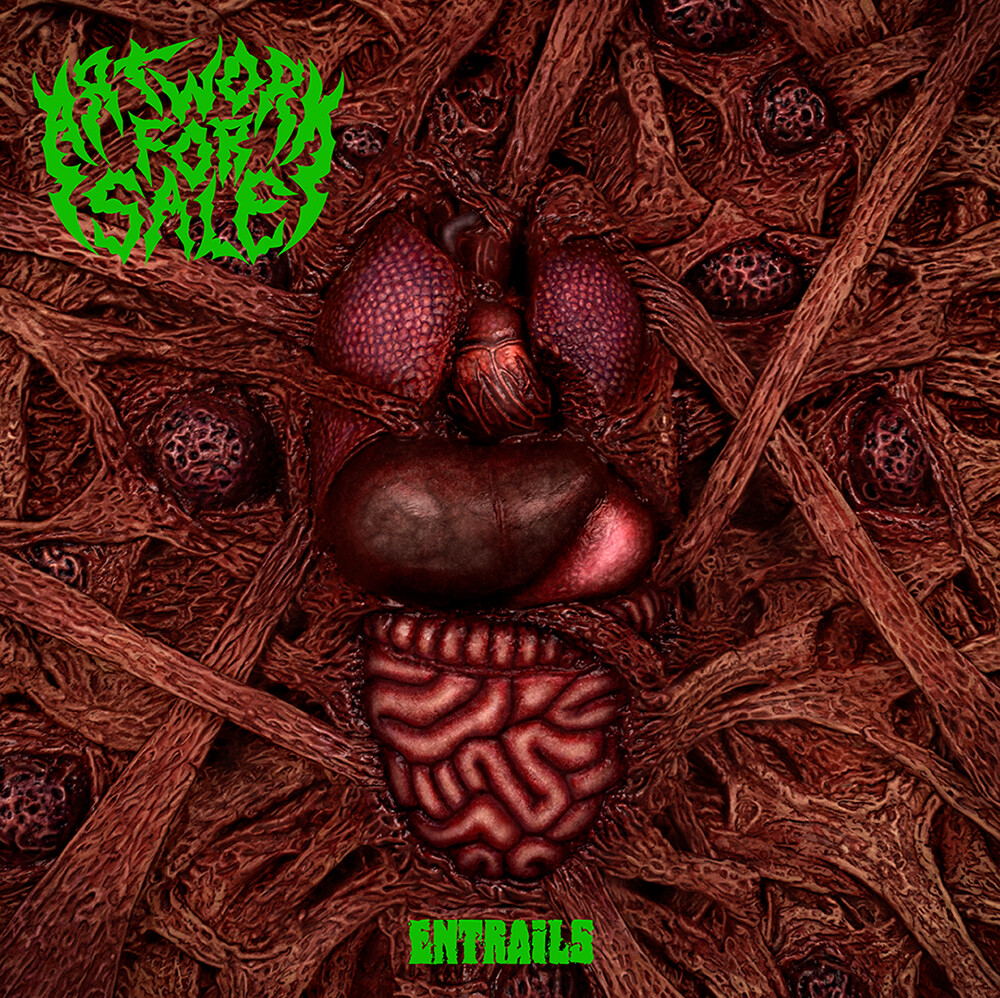 ArtStation - Entrails [Metal Album Cover Artwork for Sale]