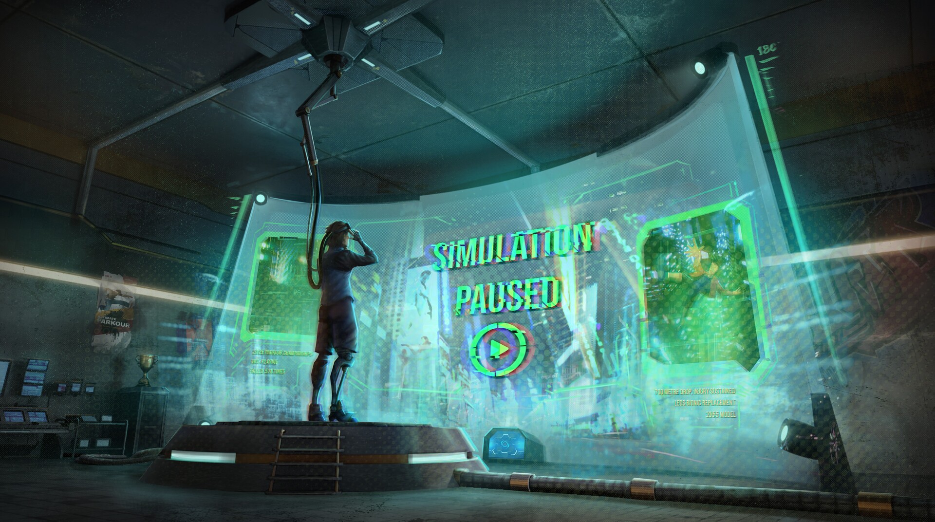 ArtStation - VR- Simulation Room