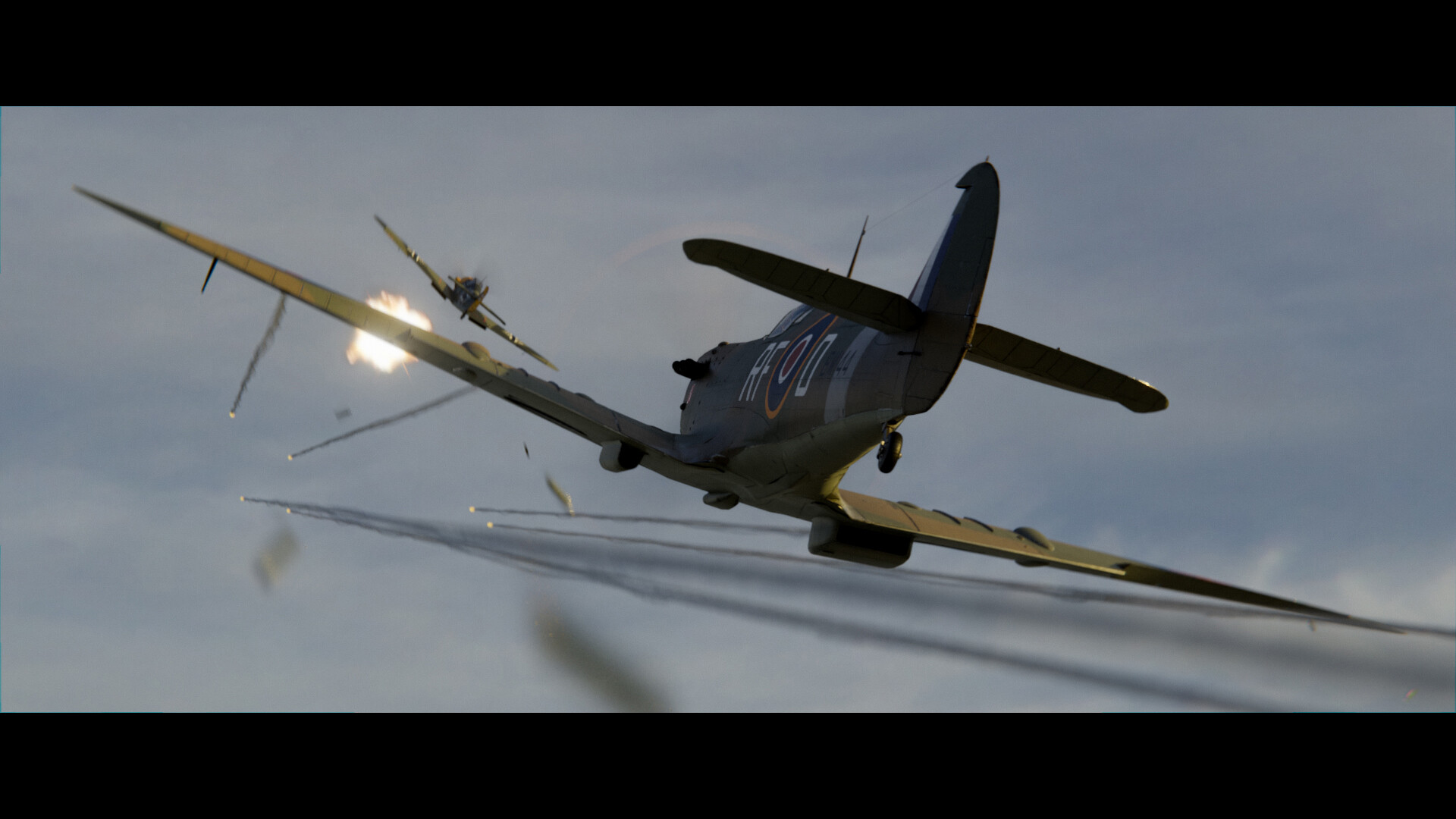 ArtStation - Open Fire! - Spitfire vs Bf 109