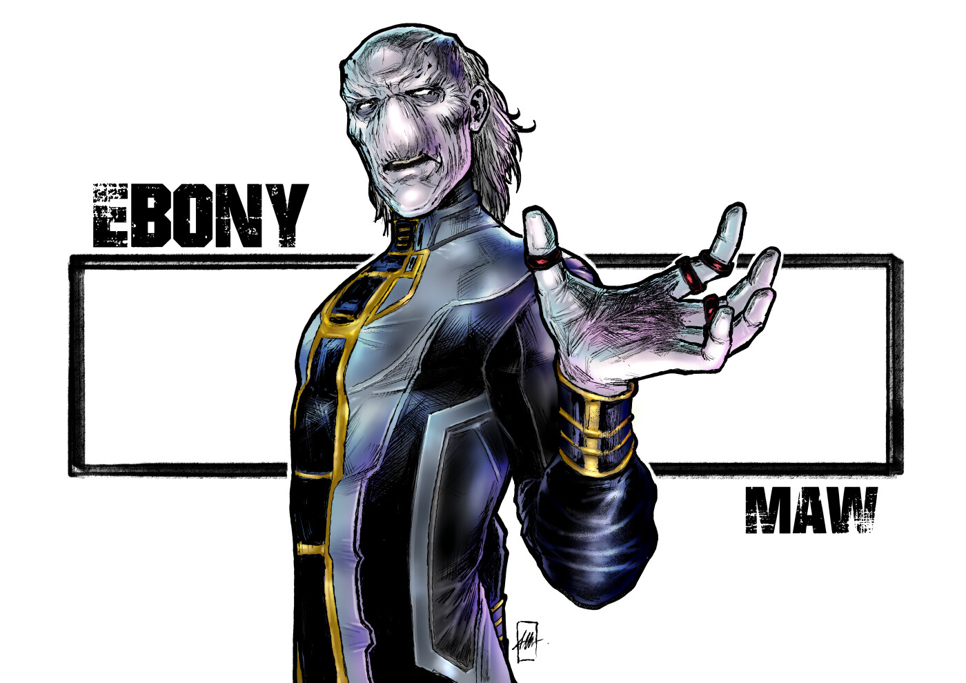 ArtStation - Ebony Maw (Color Version)