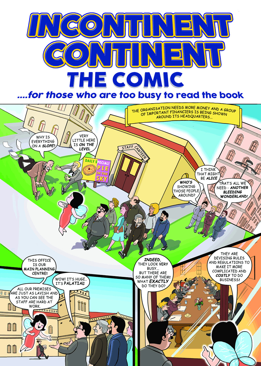 ArtStation - Incontinent Continent the Comic