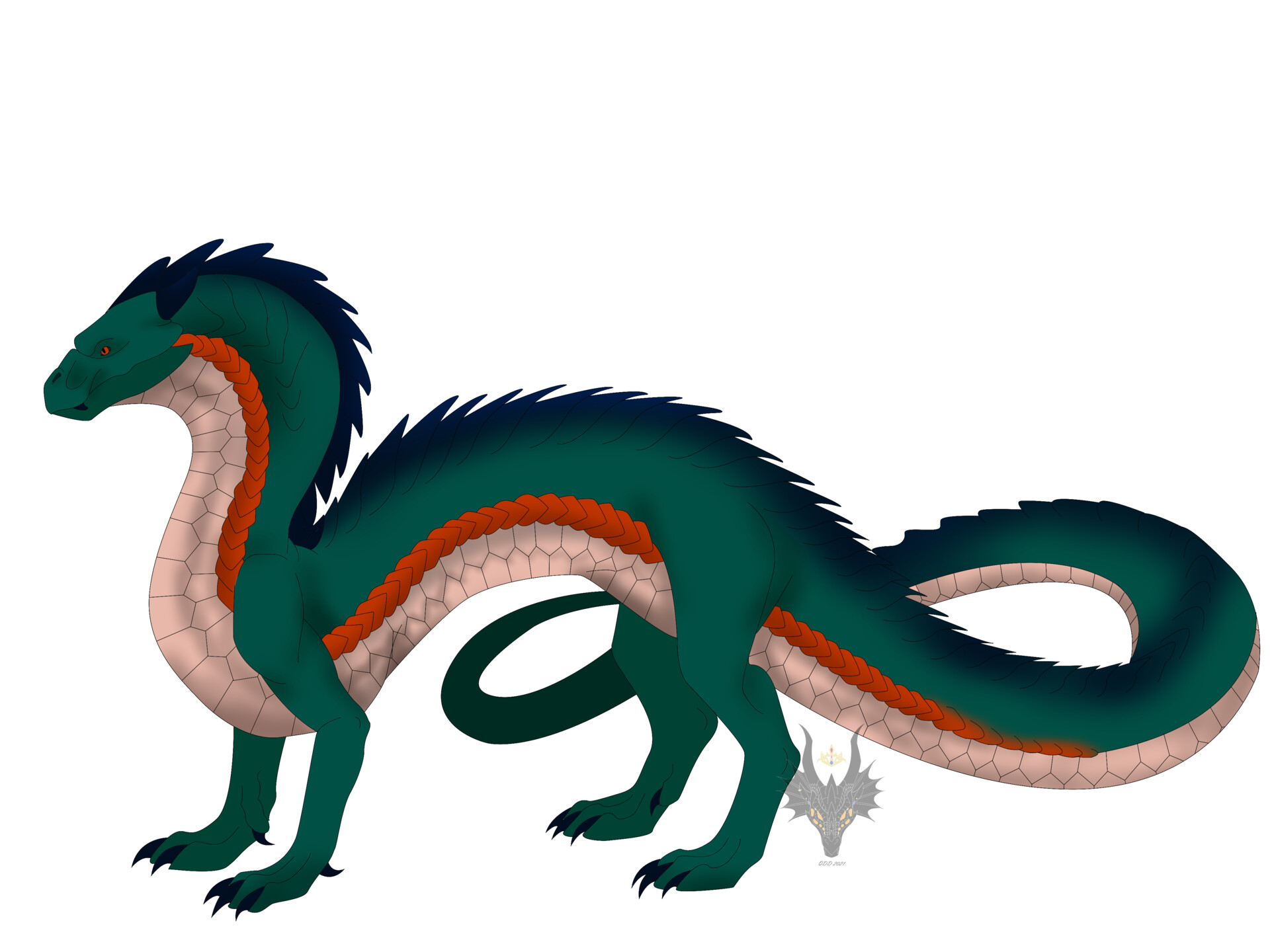ArtStation - Draco Naja colored