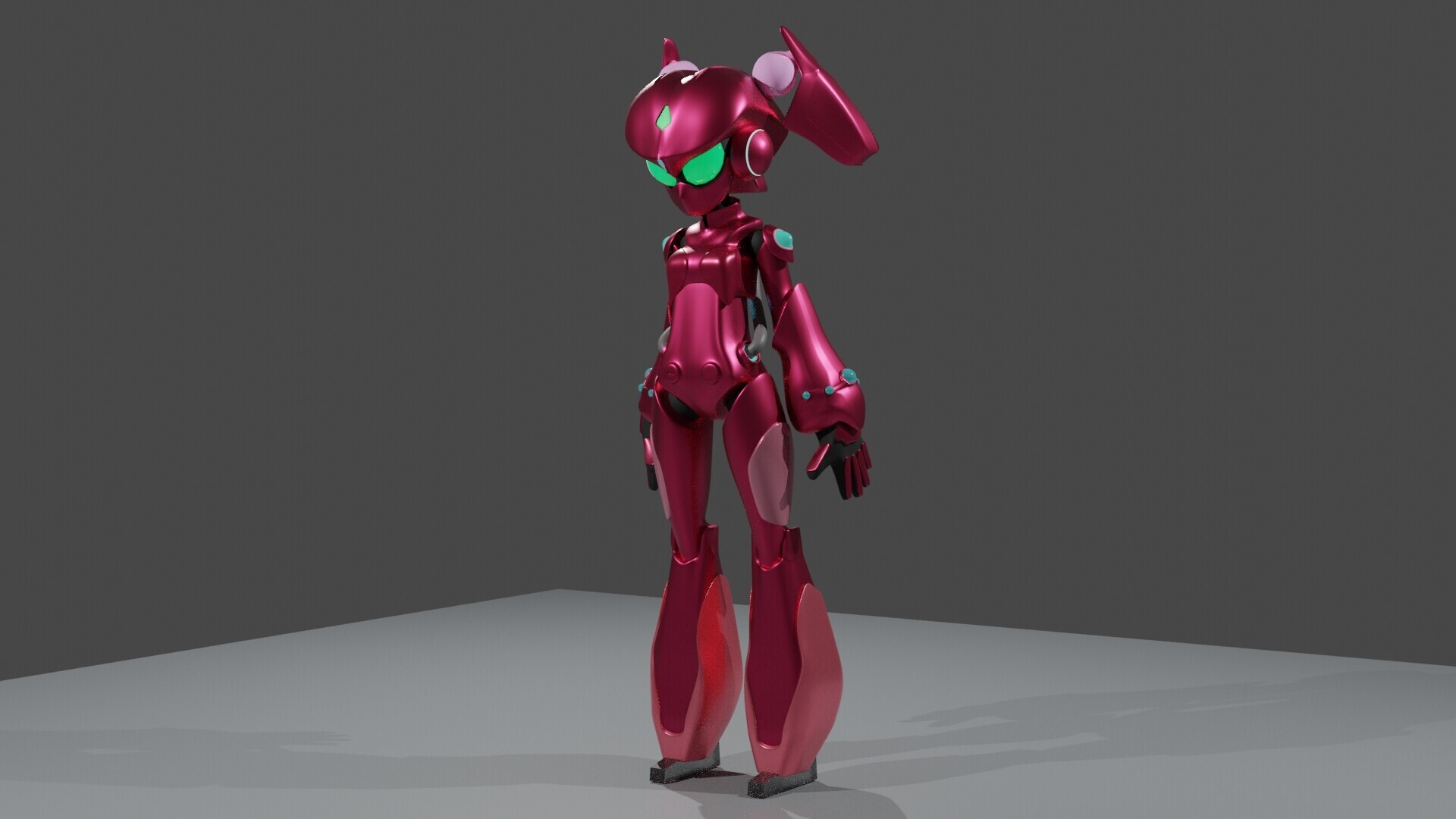 ArtStation - Robot girl