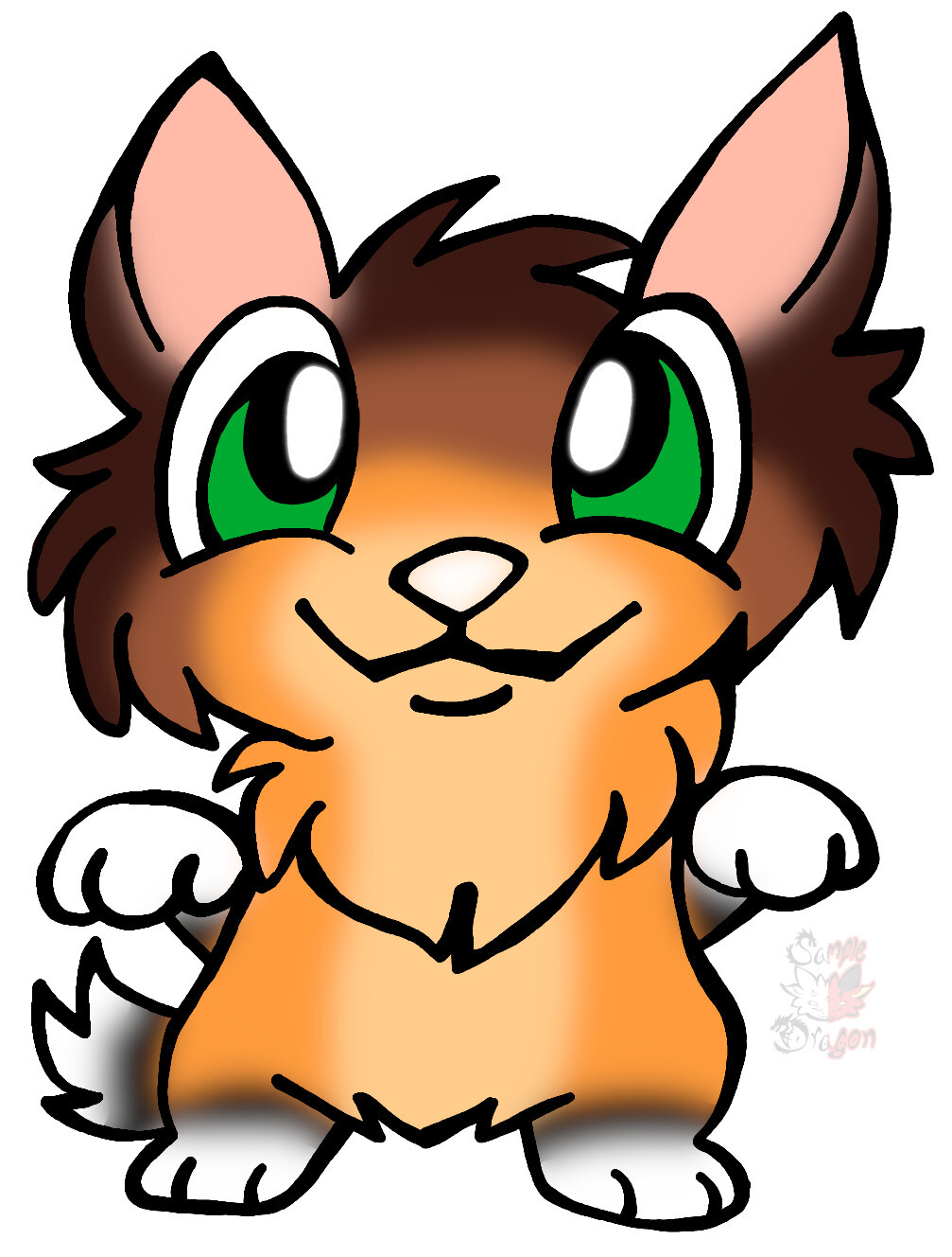 Chibi Warrior Cats Firestar