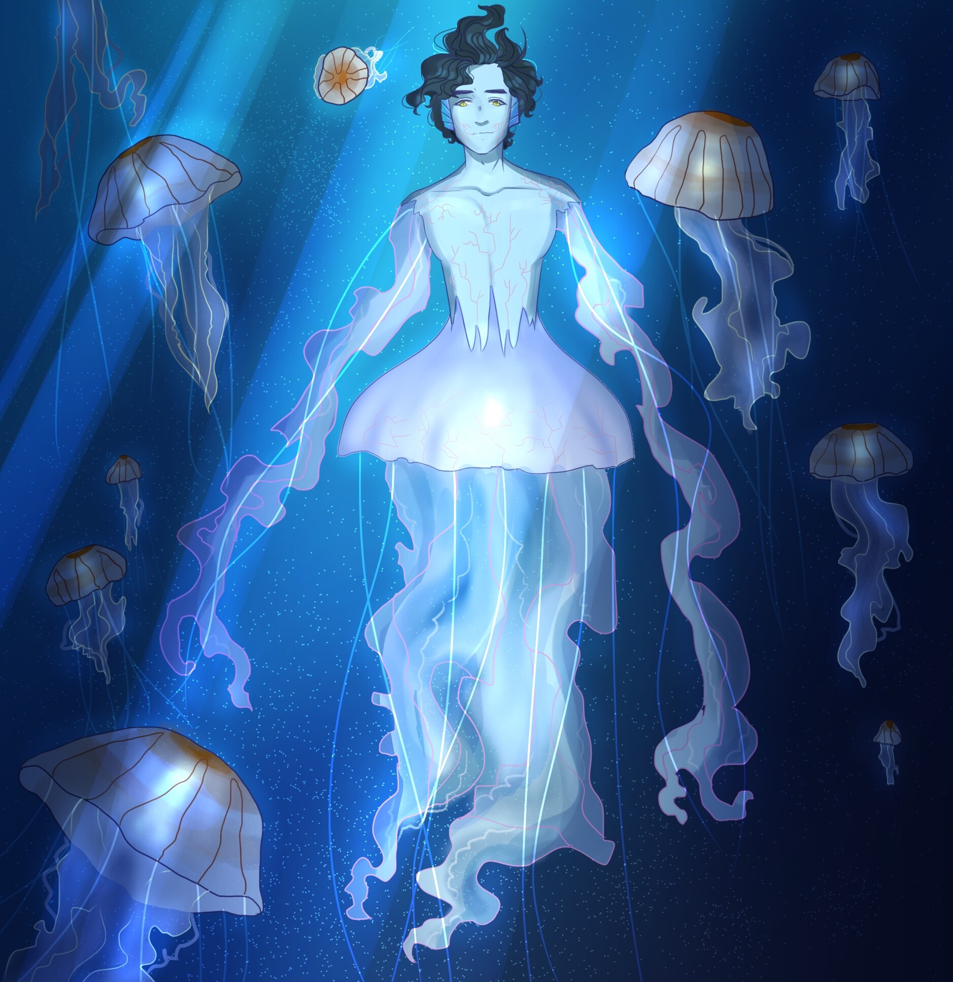 ArtStation - Jelly Fish Boy