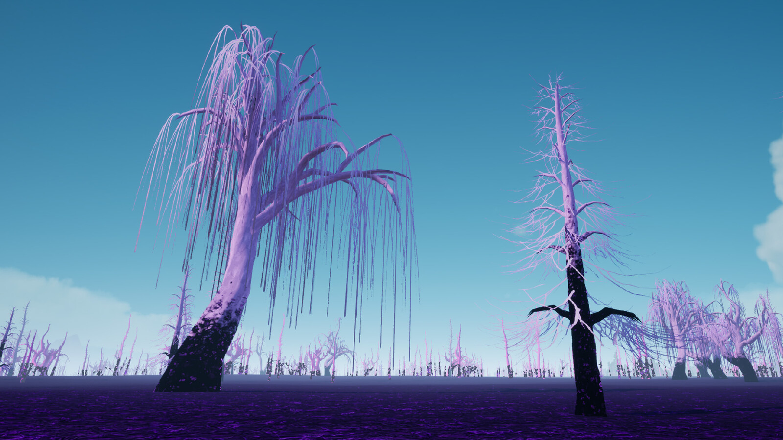 Claude Courchesne - Stylized Trees Game Assets