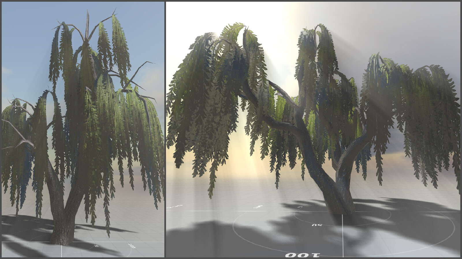 Claude Courchesne - Stylized Trees Game Assets