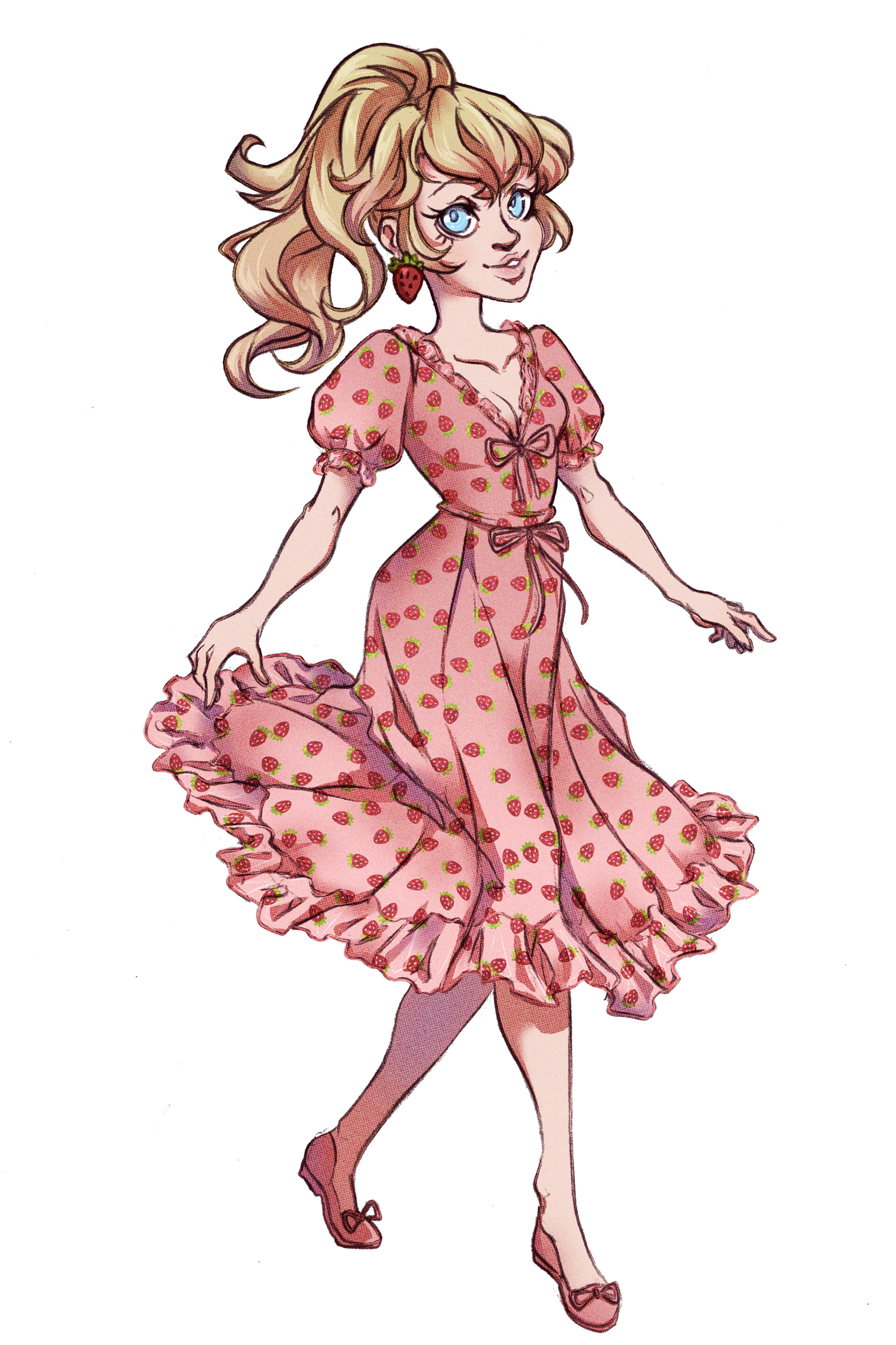 ArtStation - Strawberry Peach