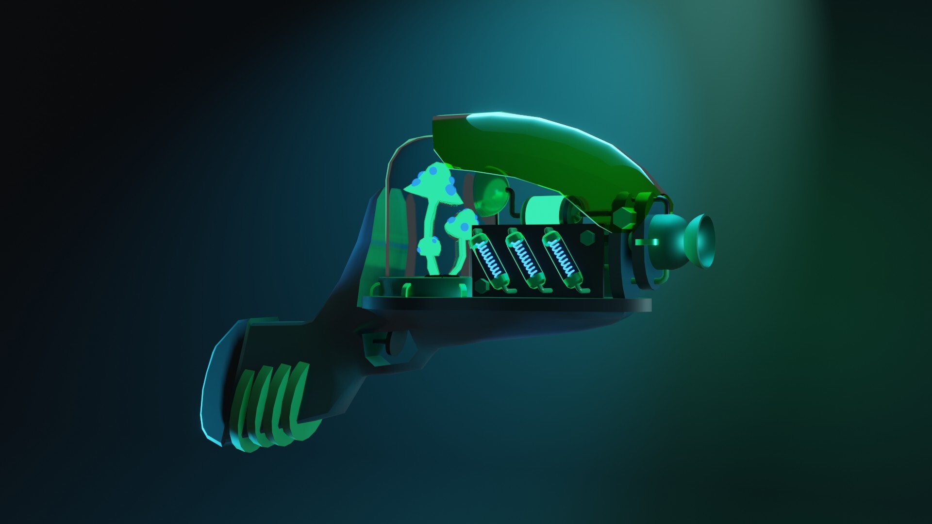 ArtStation - Mushroom gun