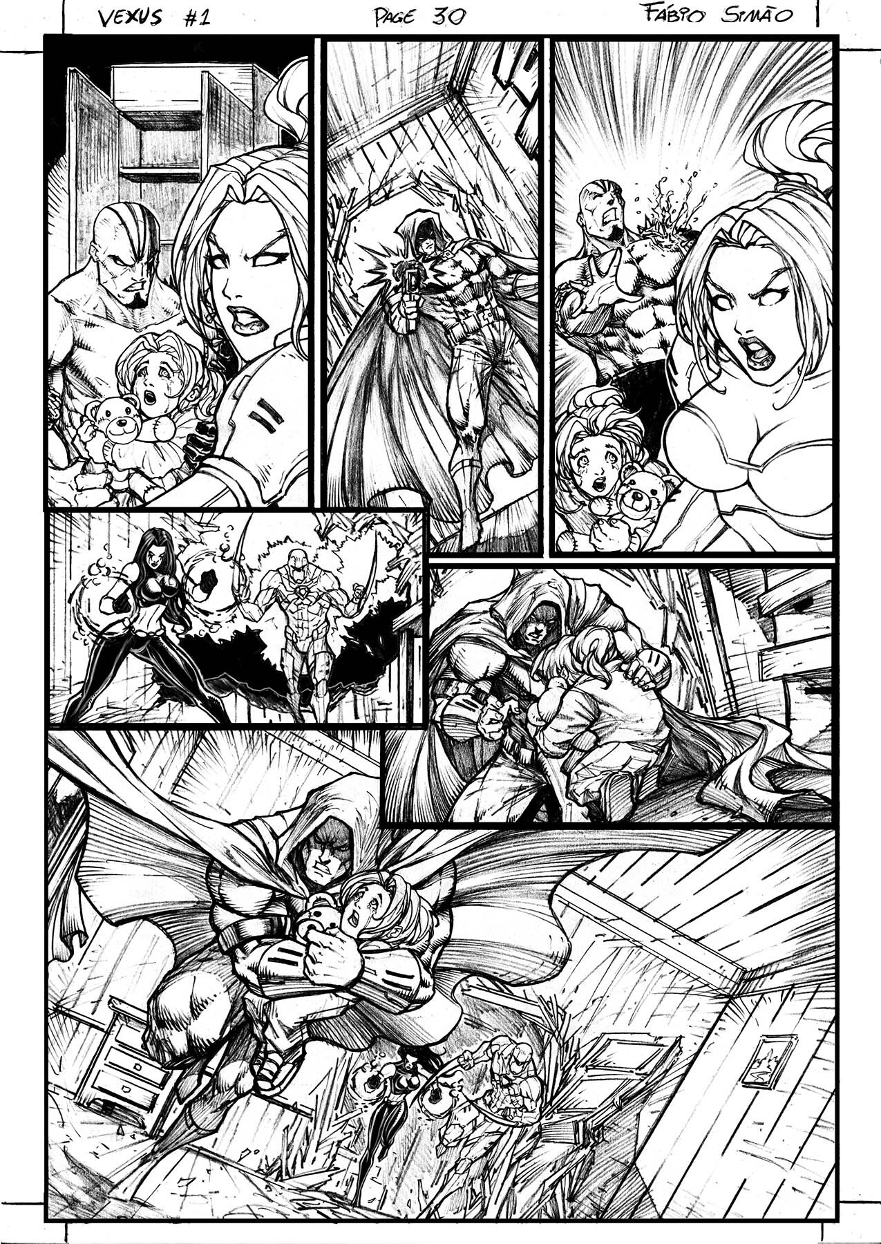 Fábio Simão - Vexus #1 (Chameleon Studios Comics)