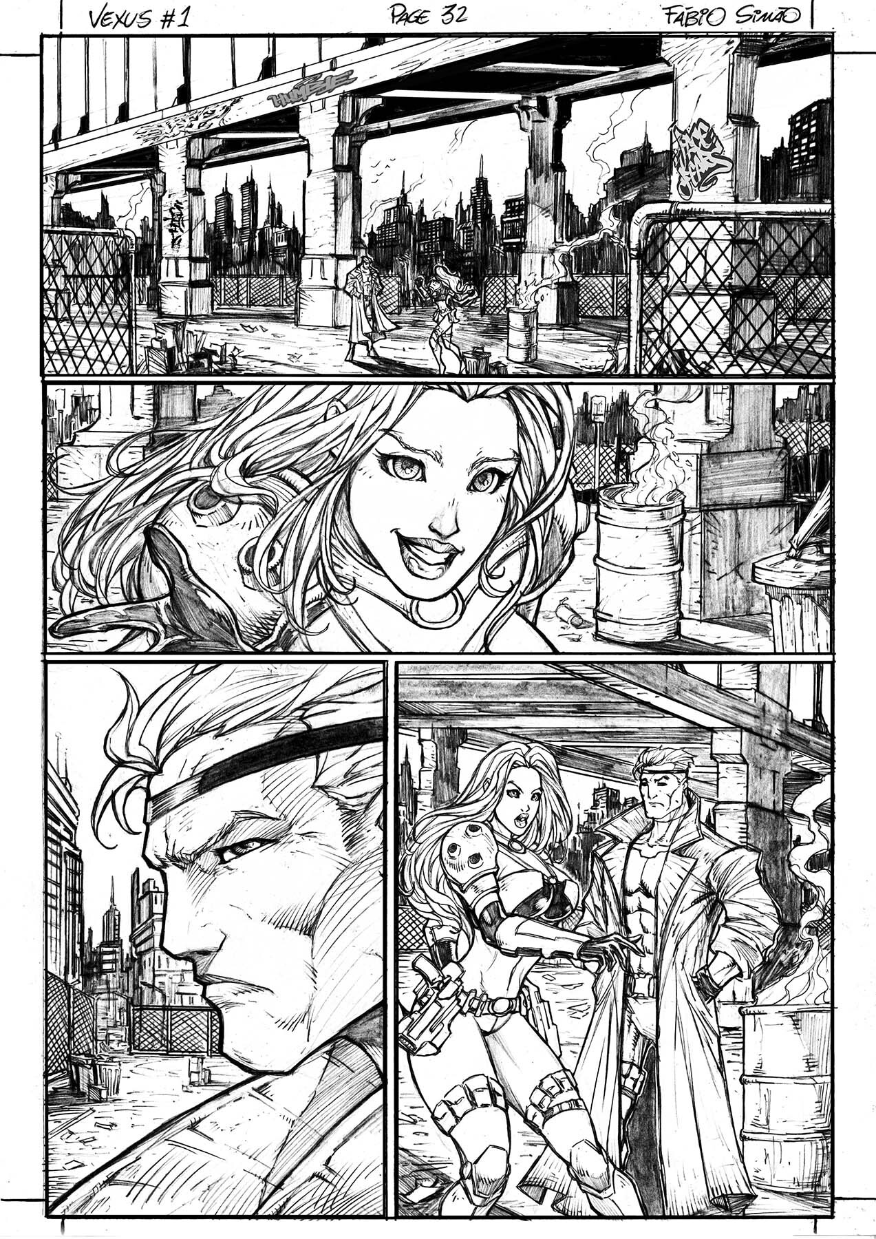 Fábio Simão - Vexus #1 (Chameleon Studios Comics)