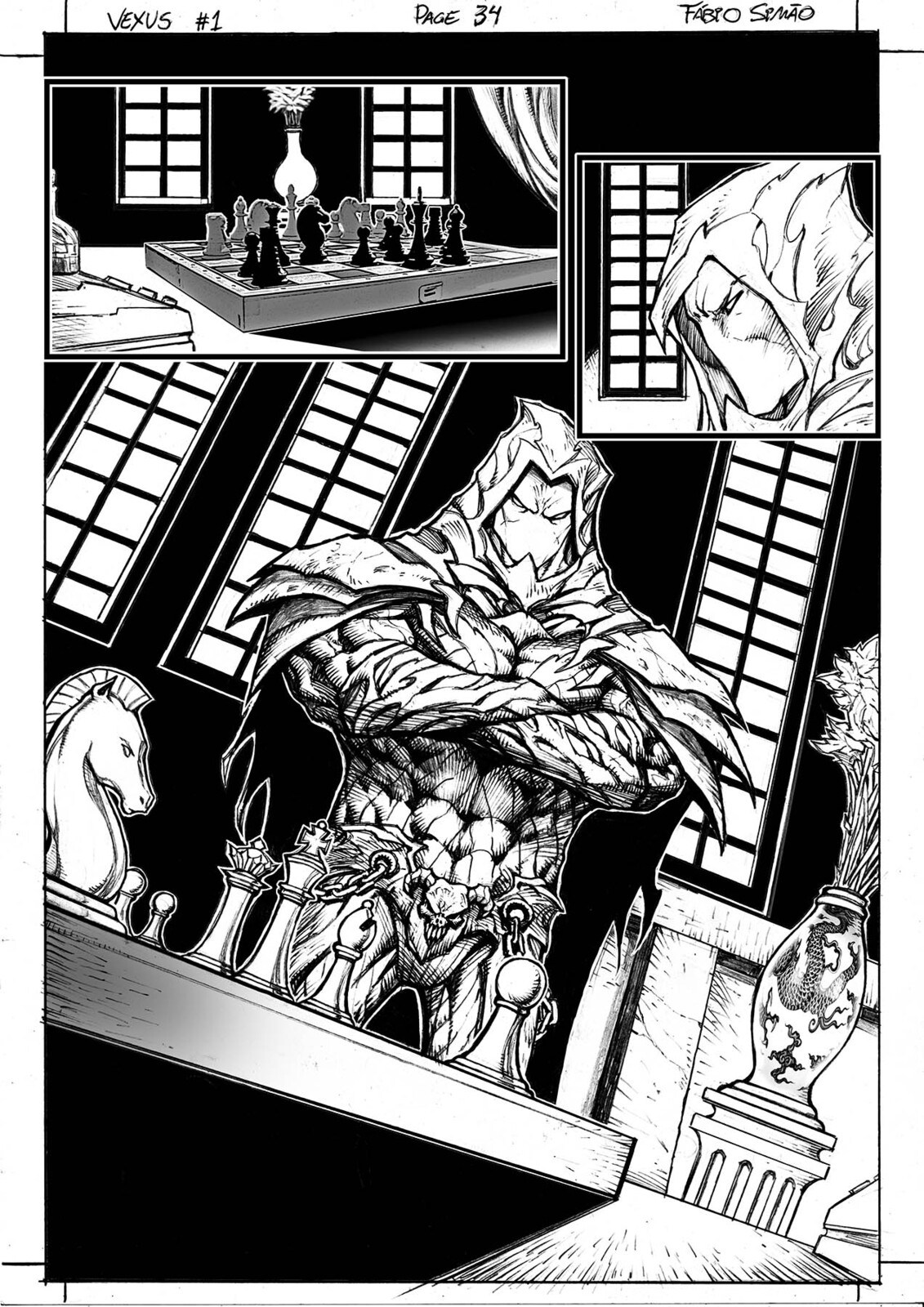 Fábio Simão - Vexus #1 (Chameleon Studios Comics)