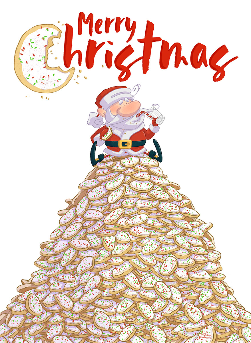 ArtStation - Santa's Cookies Stash