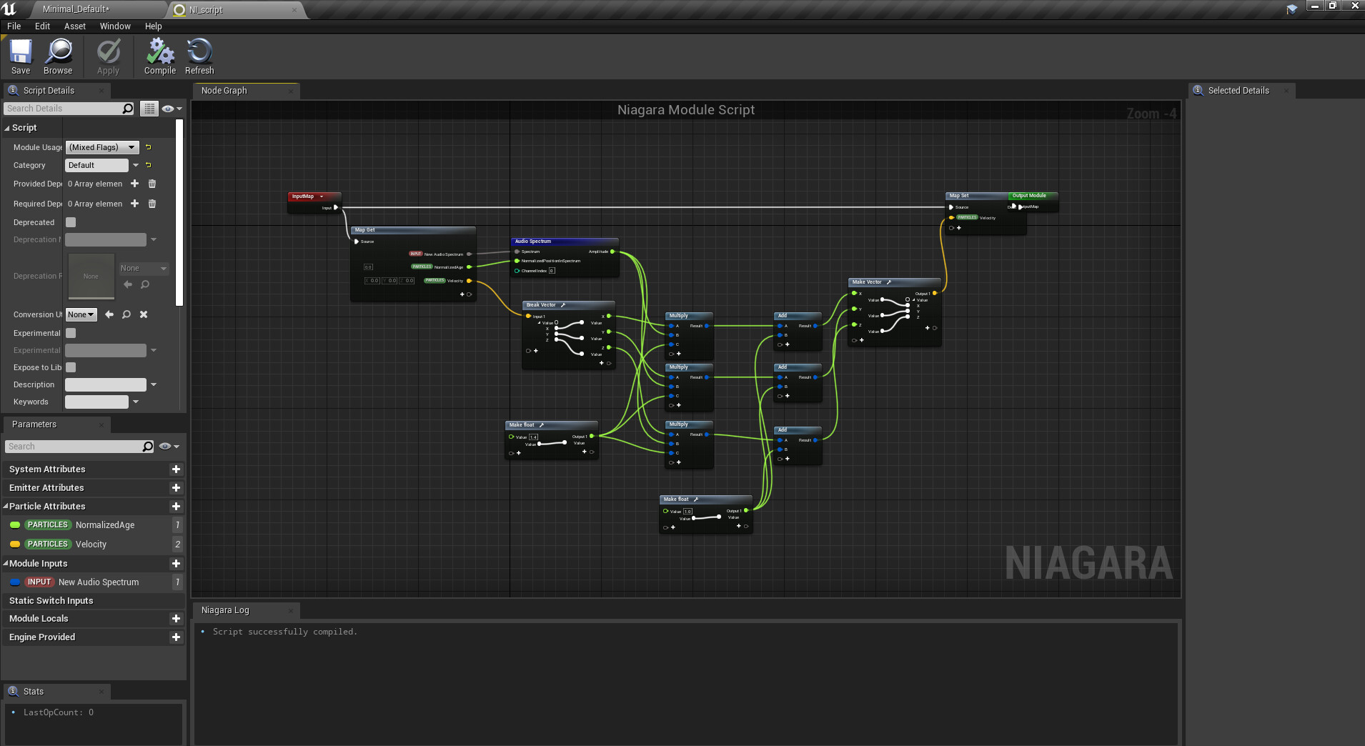 Rafael Akira Imai Rozner - Niagara Particles Audio VIsualizer