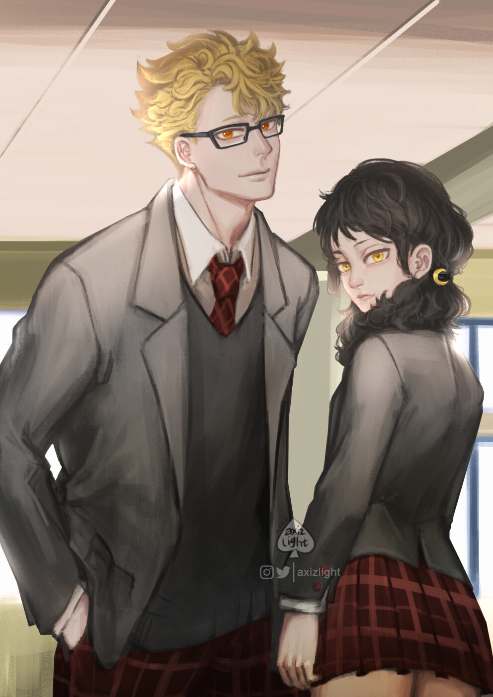 ArtStation - Tetsuki and Mikazuki