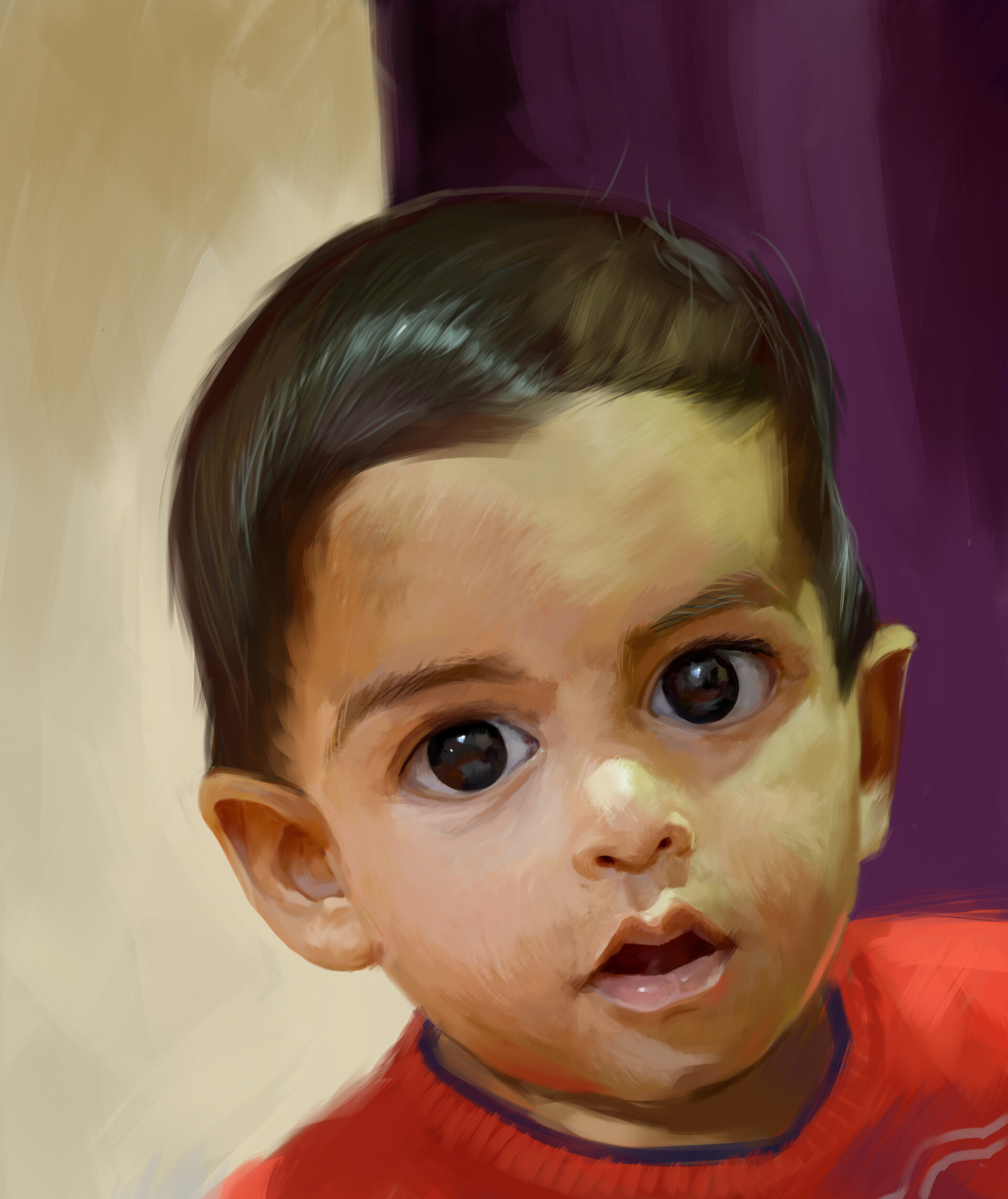 ArtStation - my boy portrait