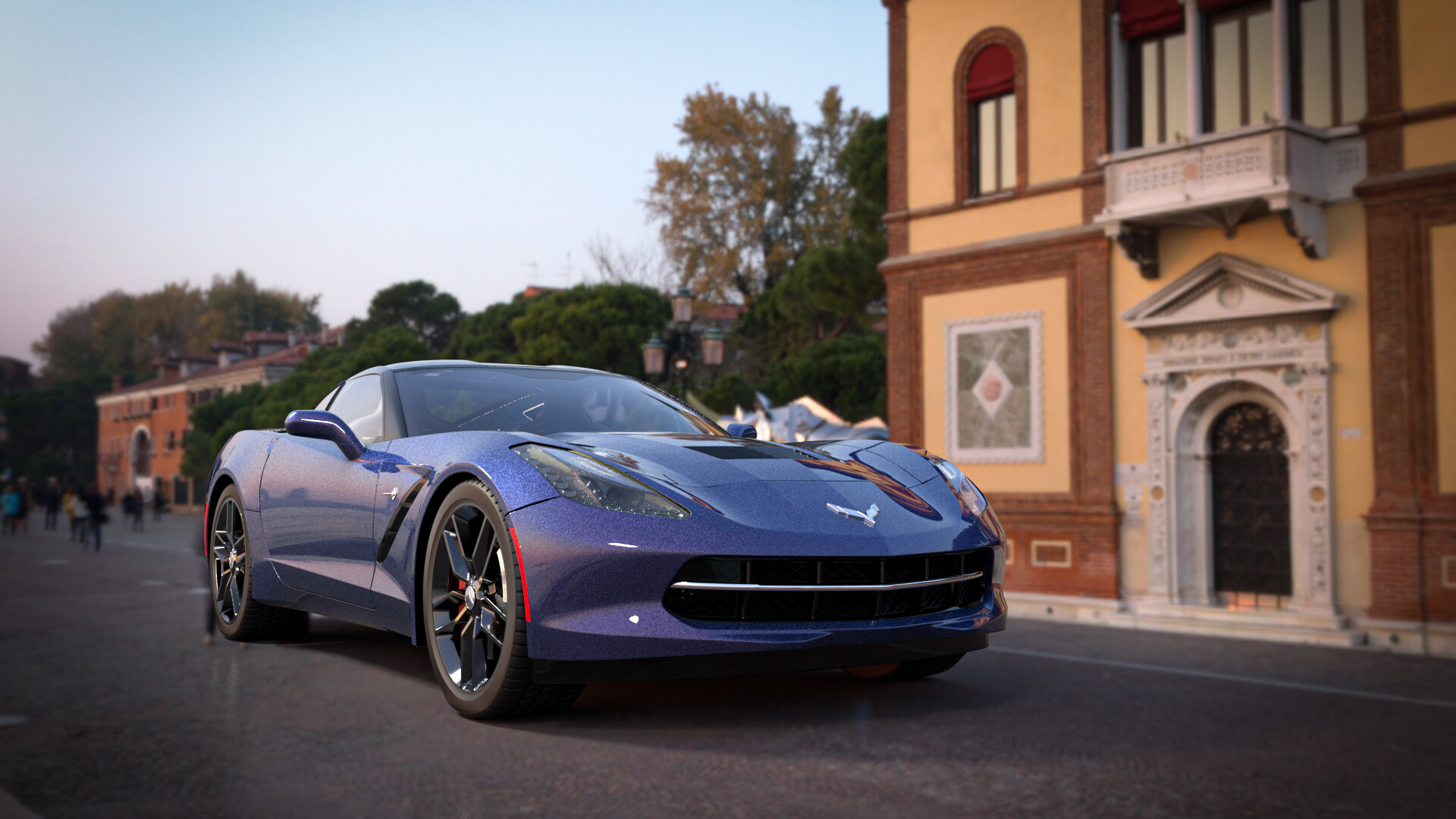 ArtStation - Chevrolet Corvette Stingray