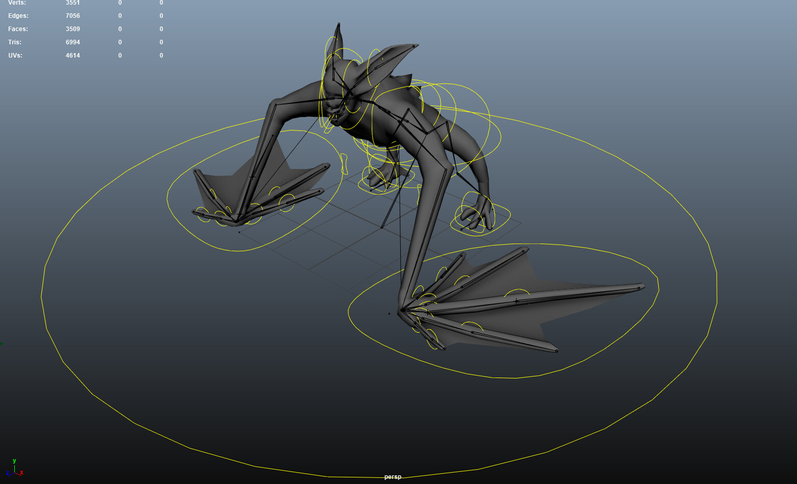 Wei - Rigging for Bat Mutant