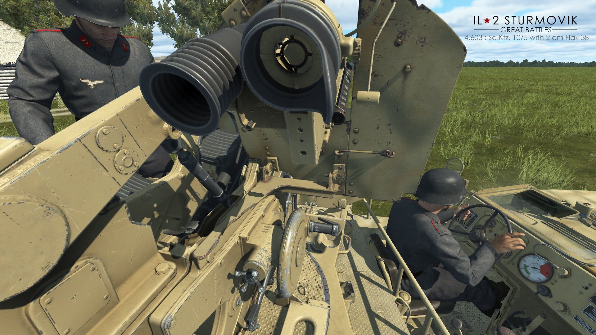 Antonis (rOEN911) Karidis - IL-2 - Sd.Kfz. 10/5 Flak 38