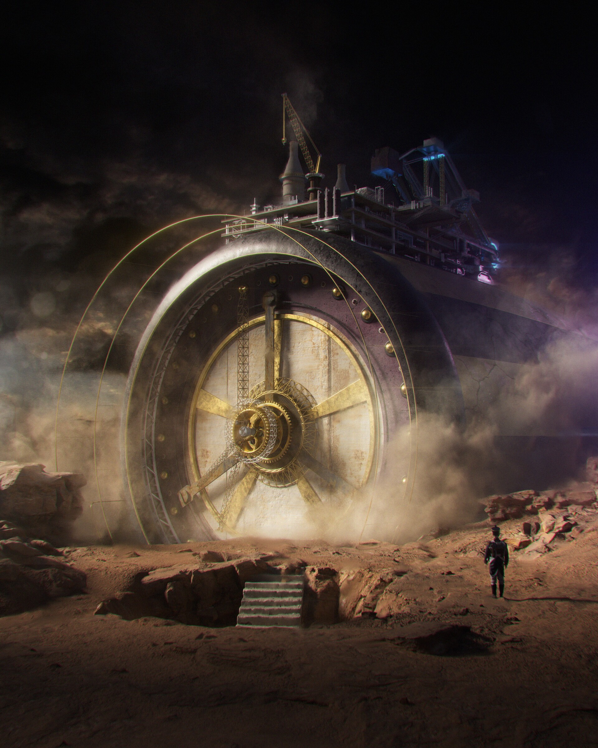 Steampunk Design by Q Peng (r/ImaginaryFashion) : ImaginarySteampunk