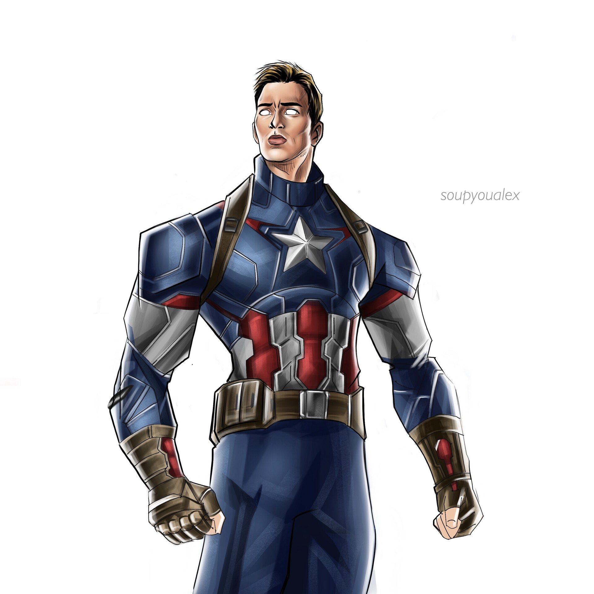 ArtStation - Captain America