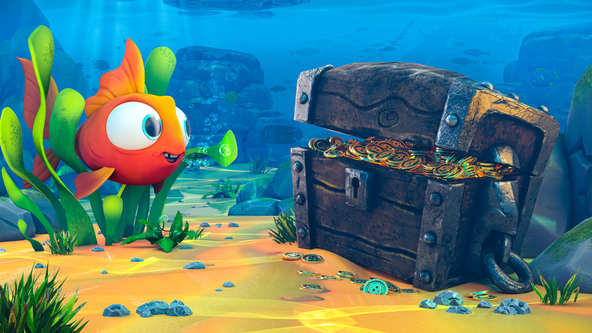 ArtStation - Stylized Underwater Scene