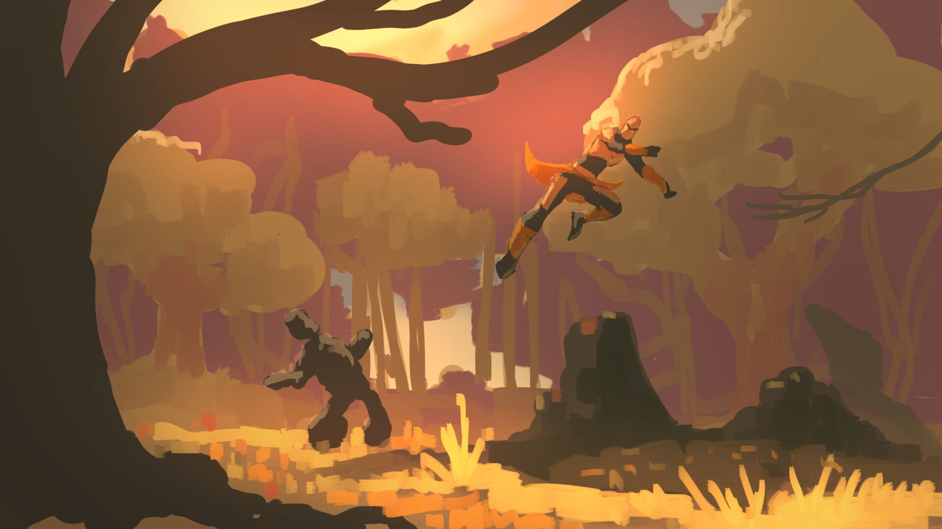 ArtStation - Challenger of the Grove