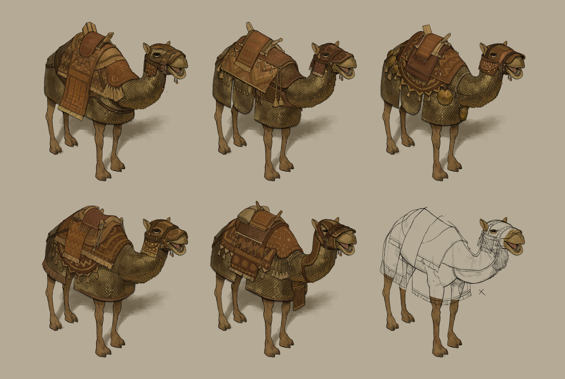 Ali Eser - Mount & Blade II - Bannerlord // Armor and Costume Designs