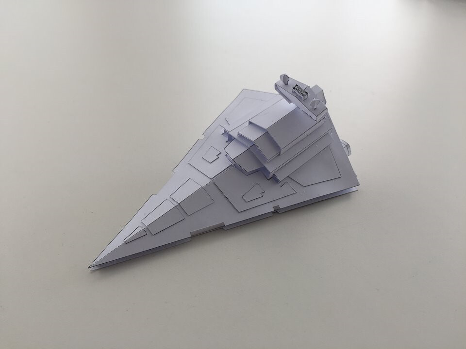 ArtStation - Paper Star Destroyer