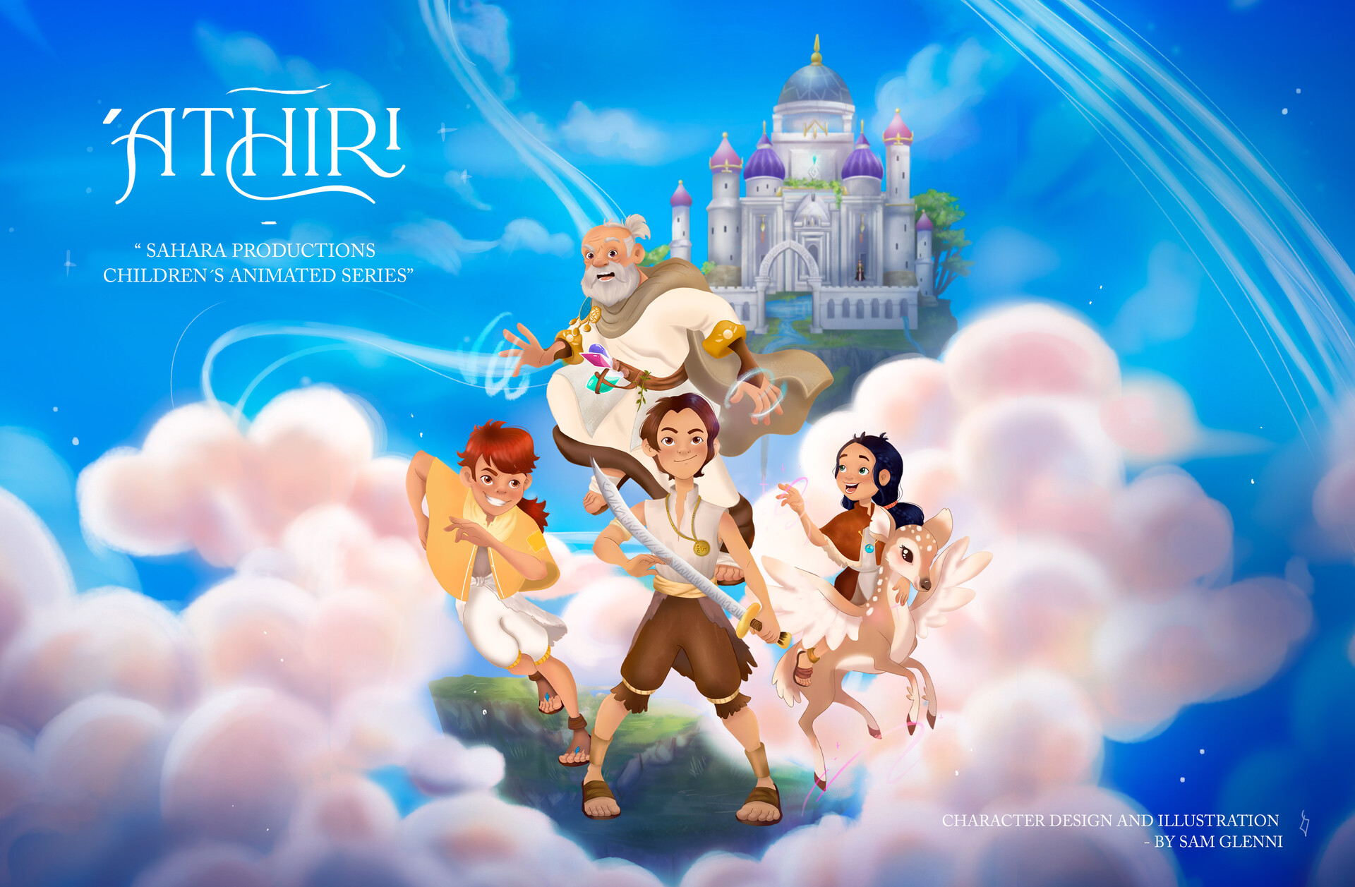 ArtStation - CHARACTER DESIGN FOR ATHIRI'