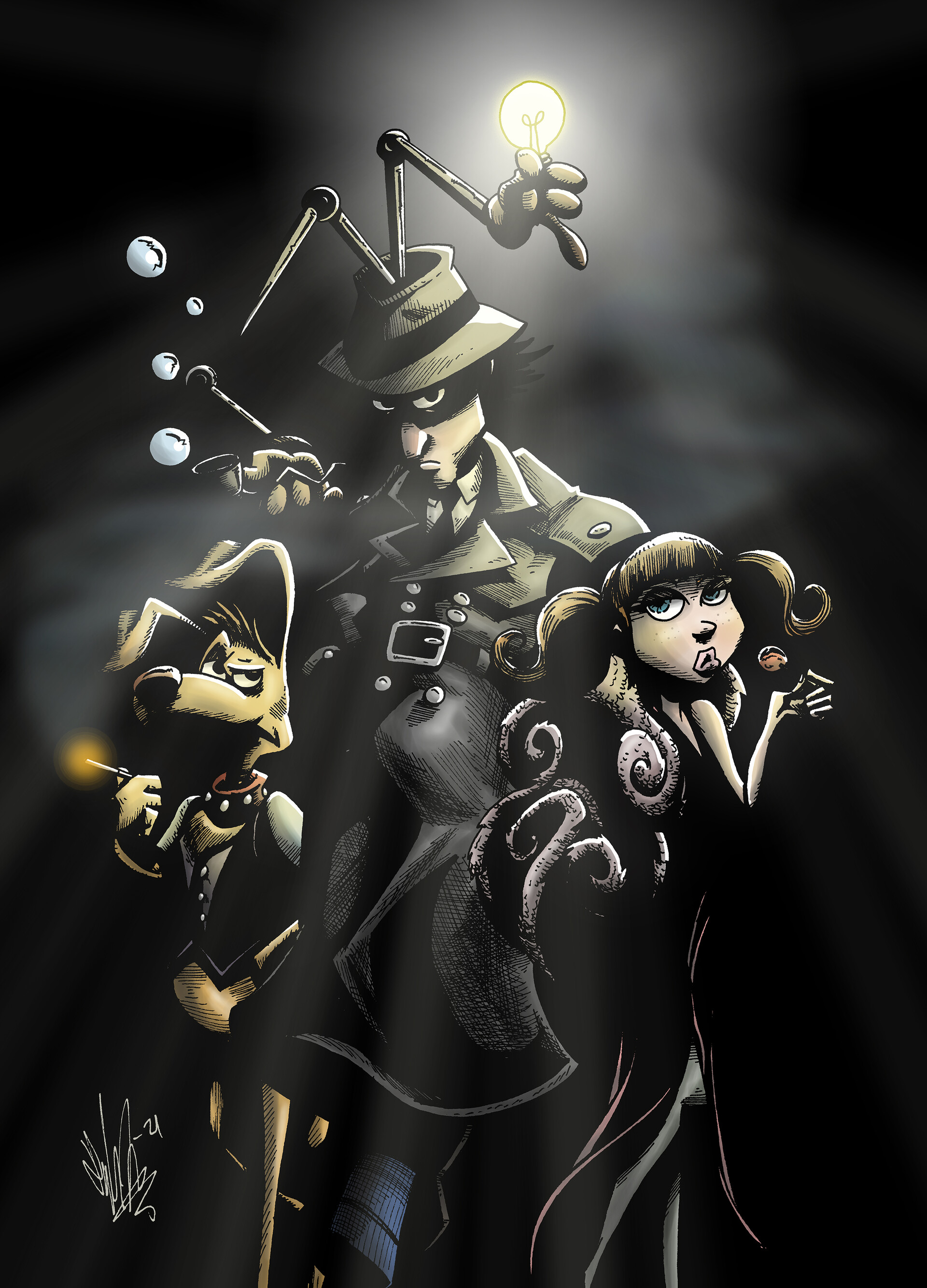 ArtStation - Gadget. Inspector Gadget.