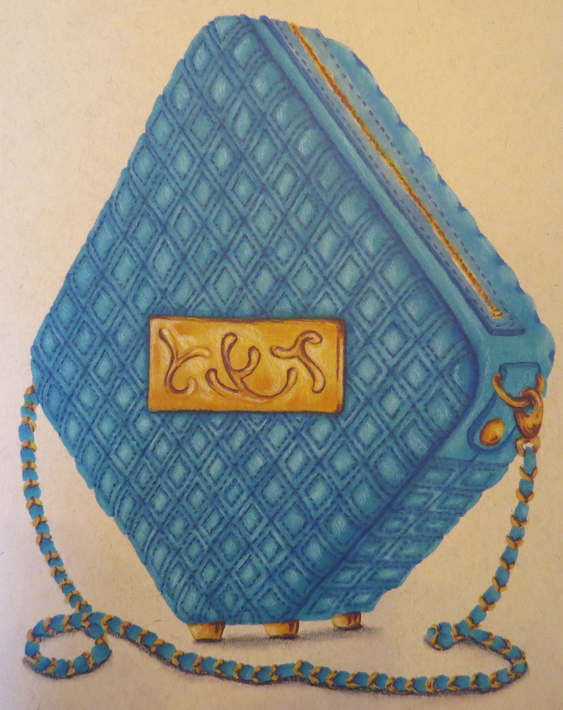 ArtStation - Blue Purse