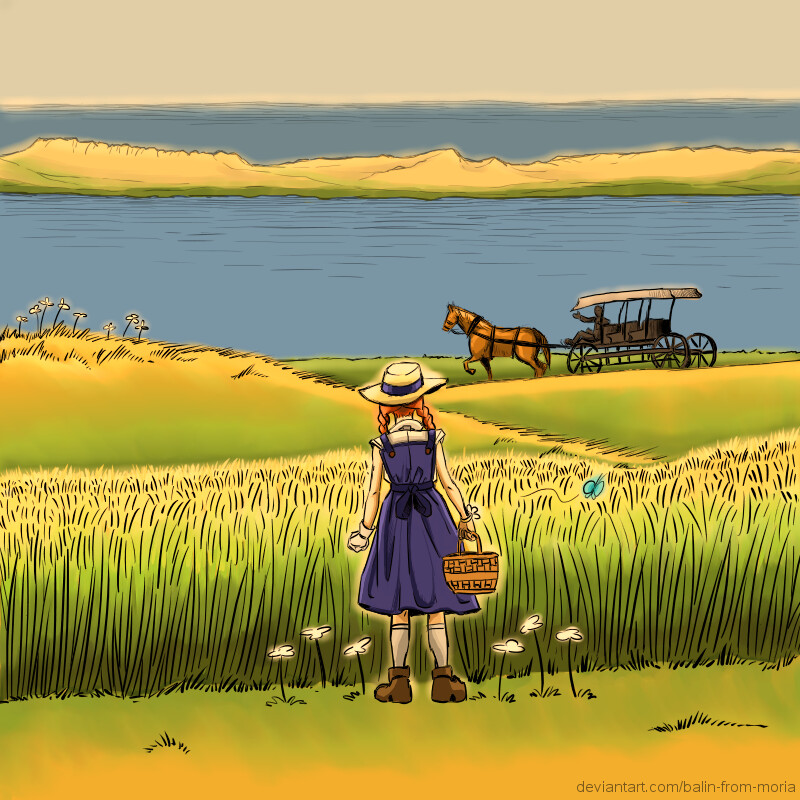 ArtStation - Anne on the field