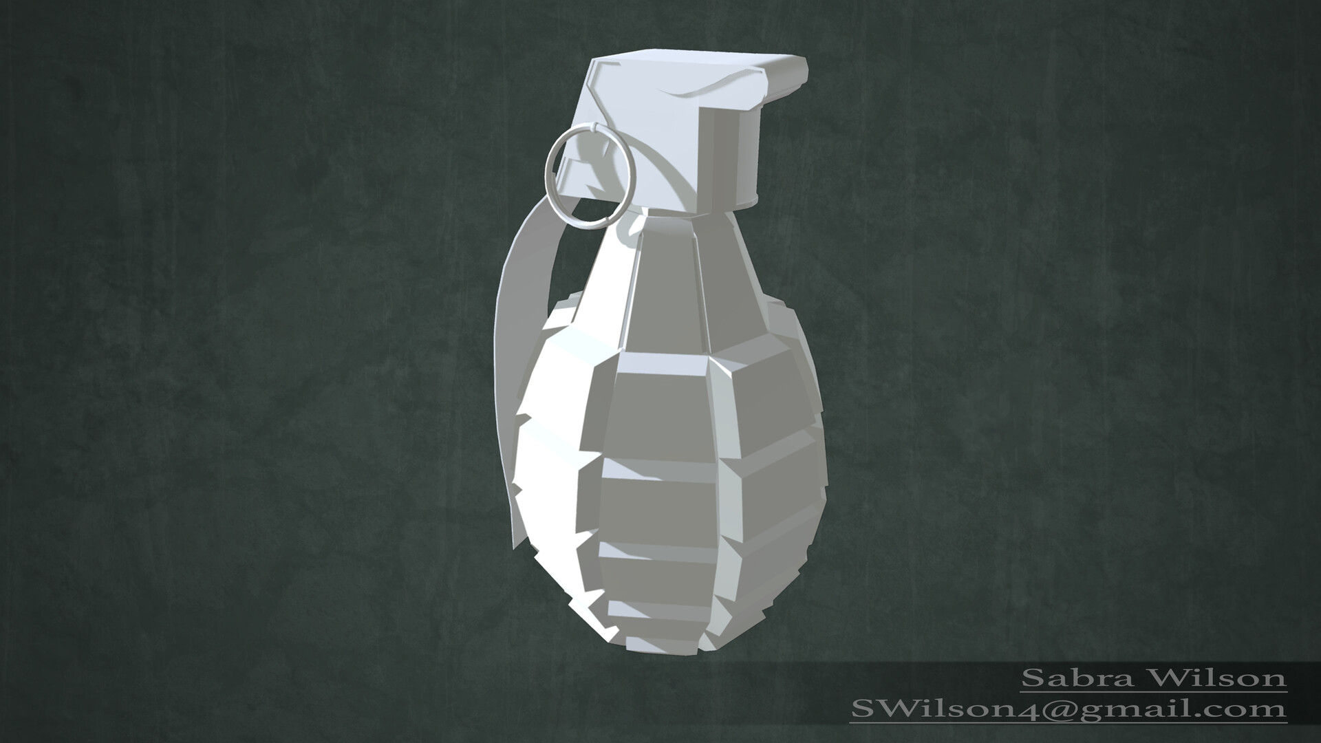 Sabra Wilson - MK2 Pineapple Grenade