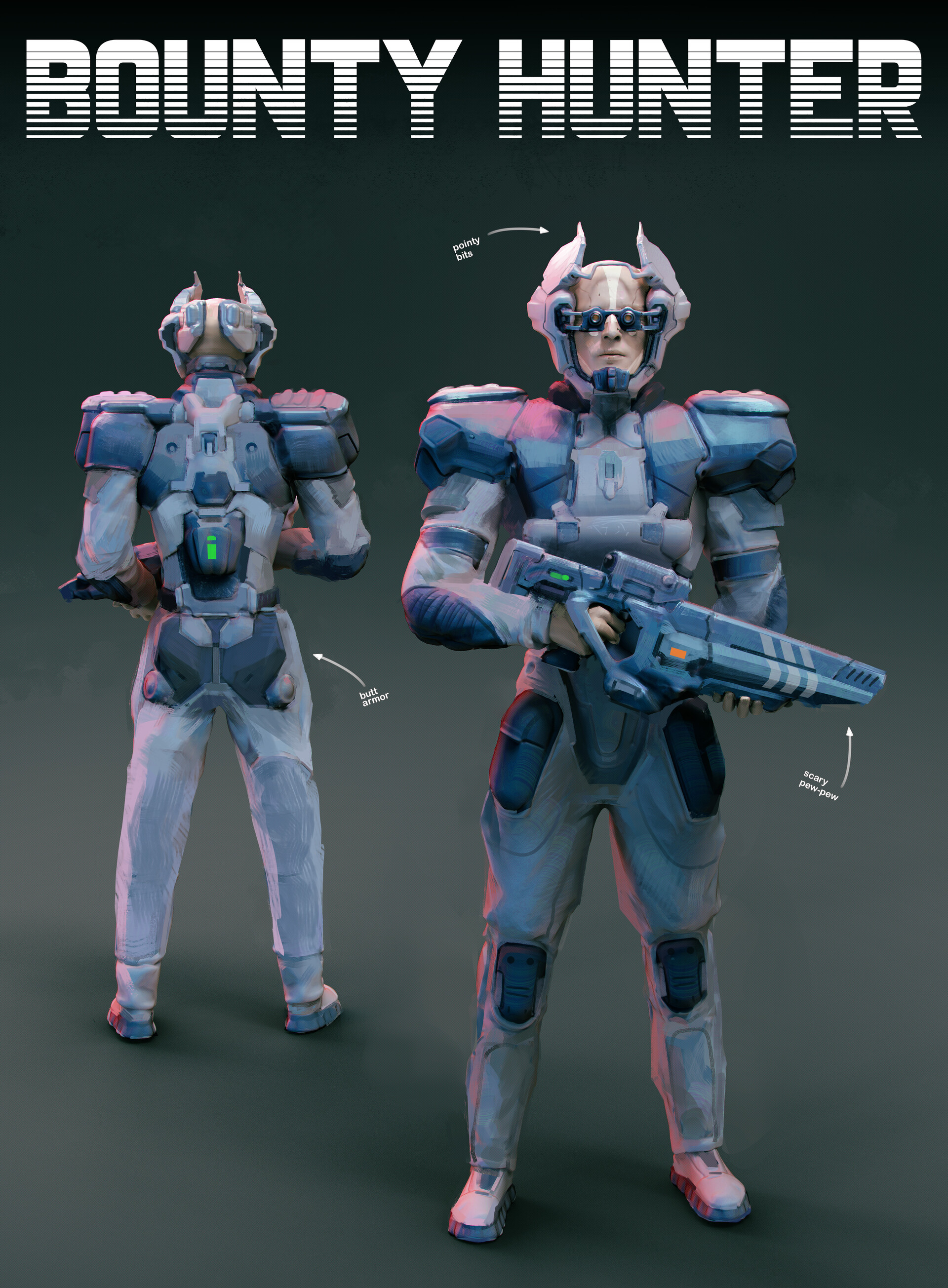 ArtStation - Bounty Hunter
