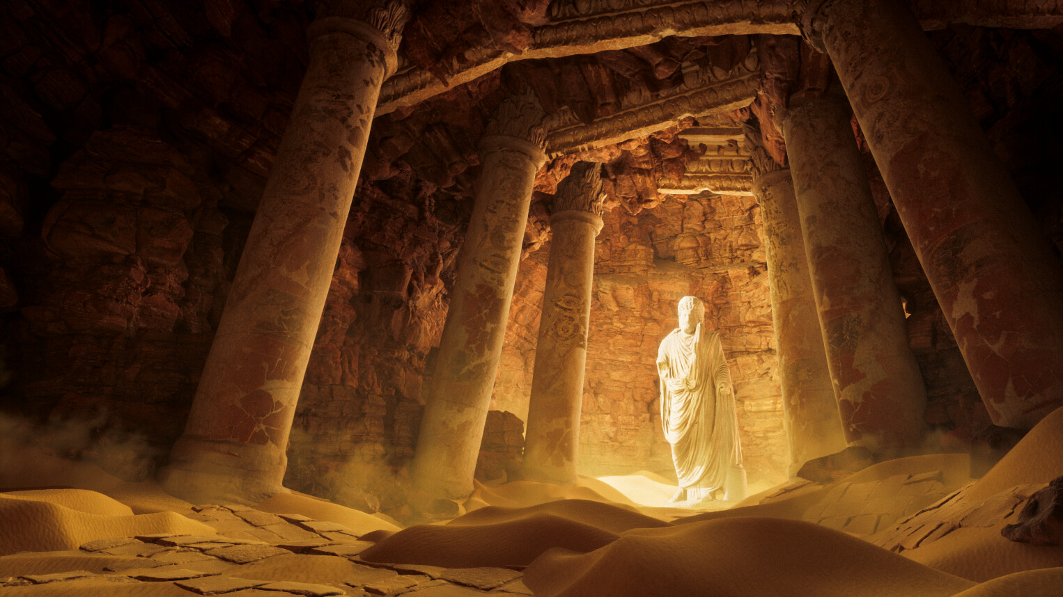 ArtStation - Desert Ruins