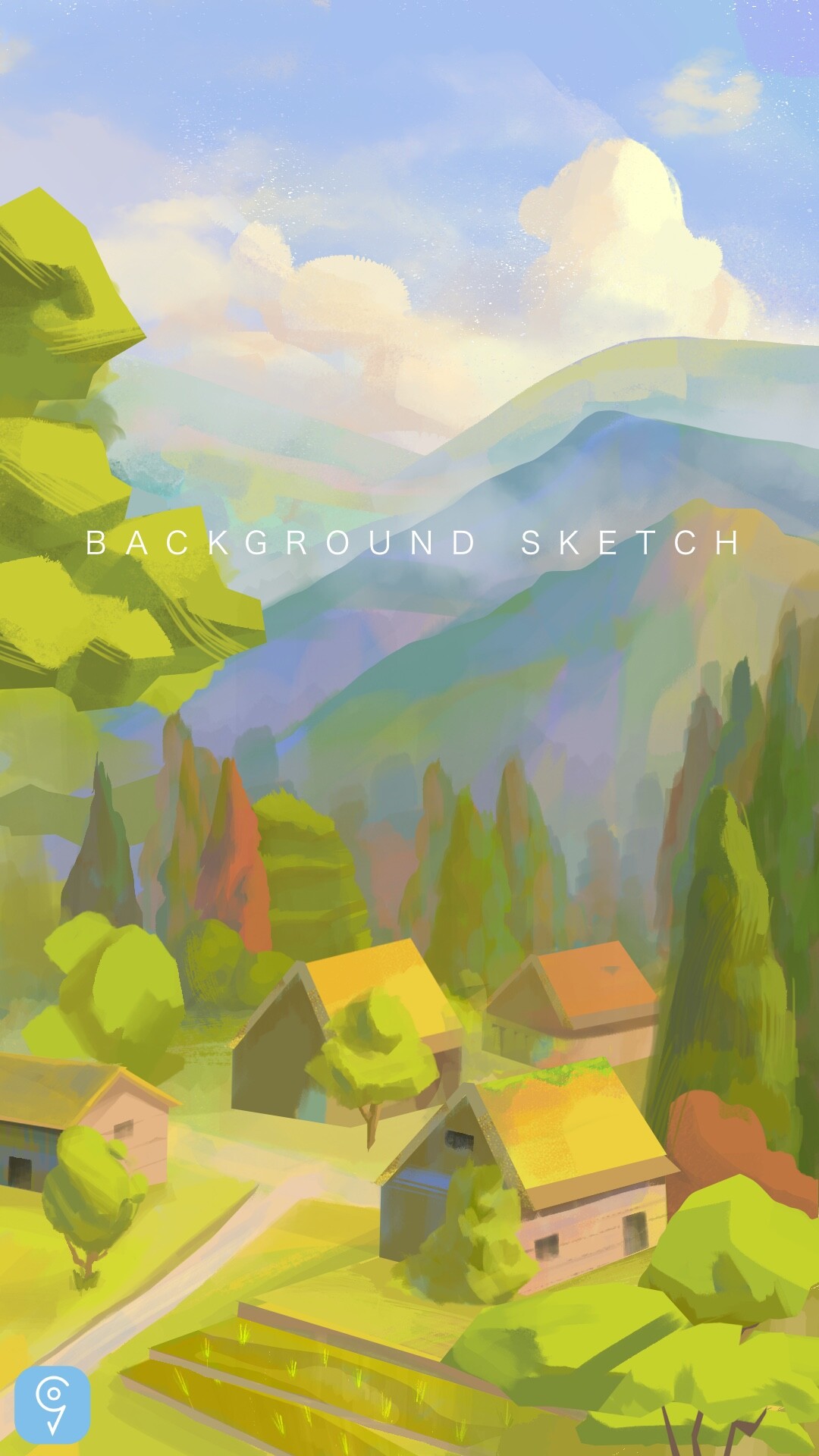 ArtStation - Background Sketch