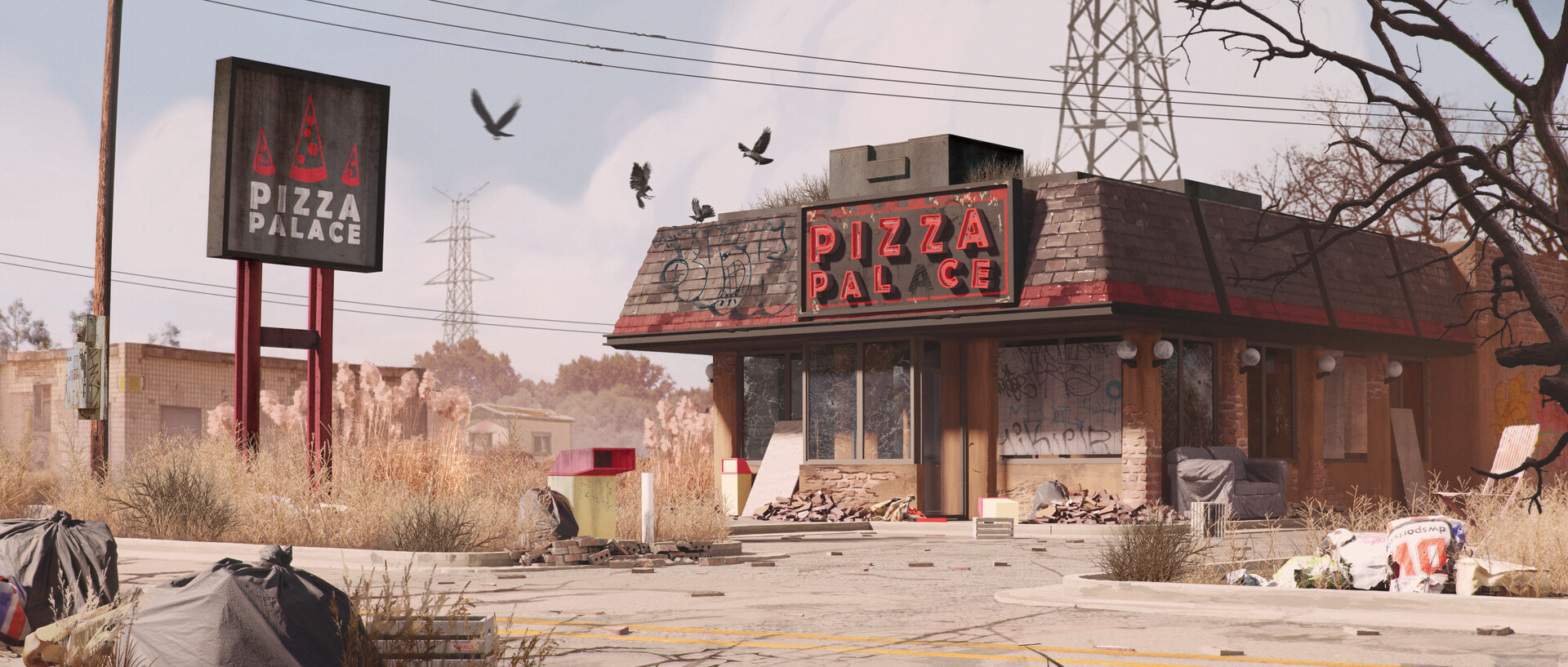 ArtStation - Pizza Palace