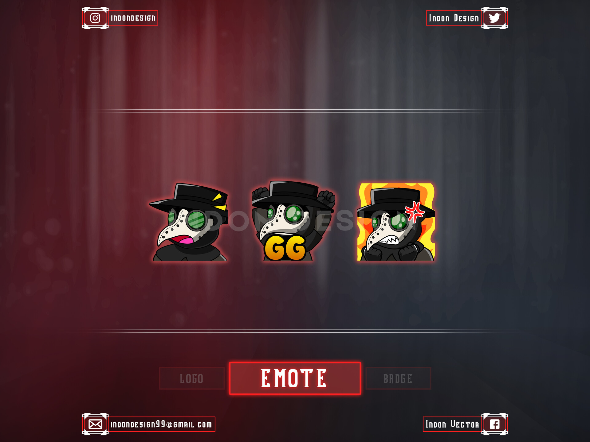 ArtStation - Plague Doctor Emote