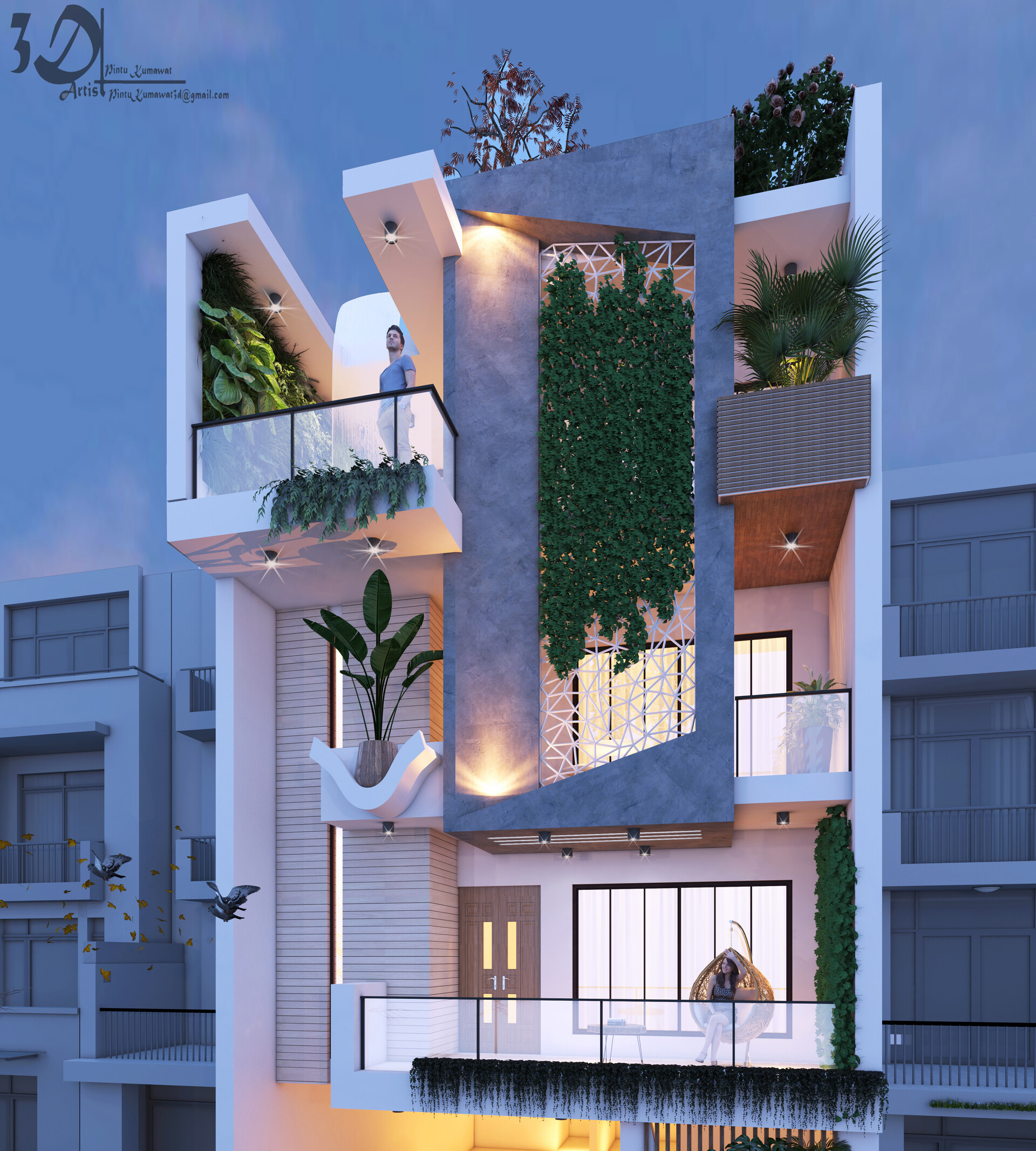 ArtStation - 3D For Modern Home