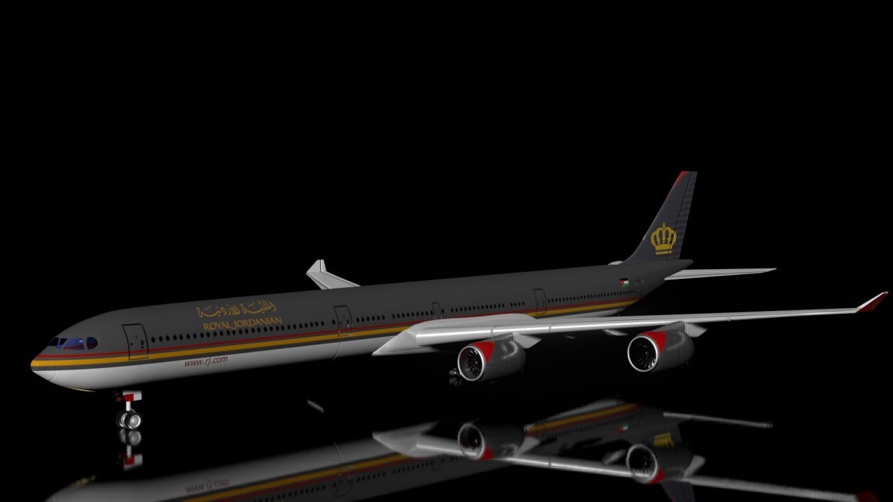 ArtStation - AIRBUS/A340-600