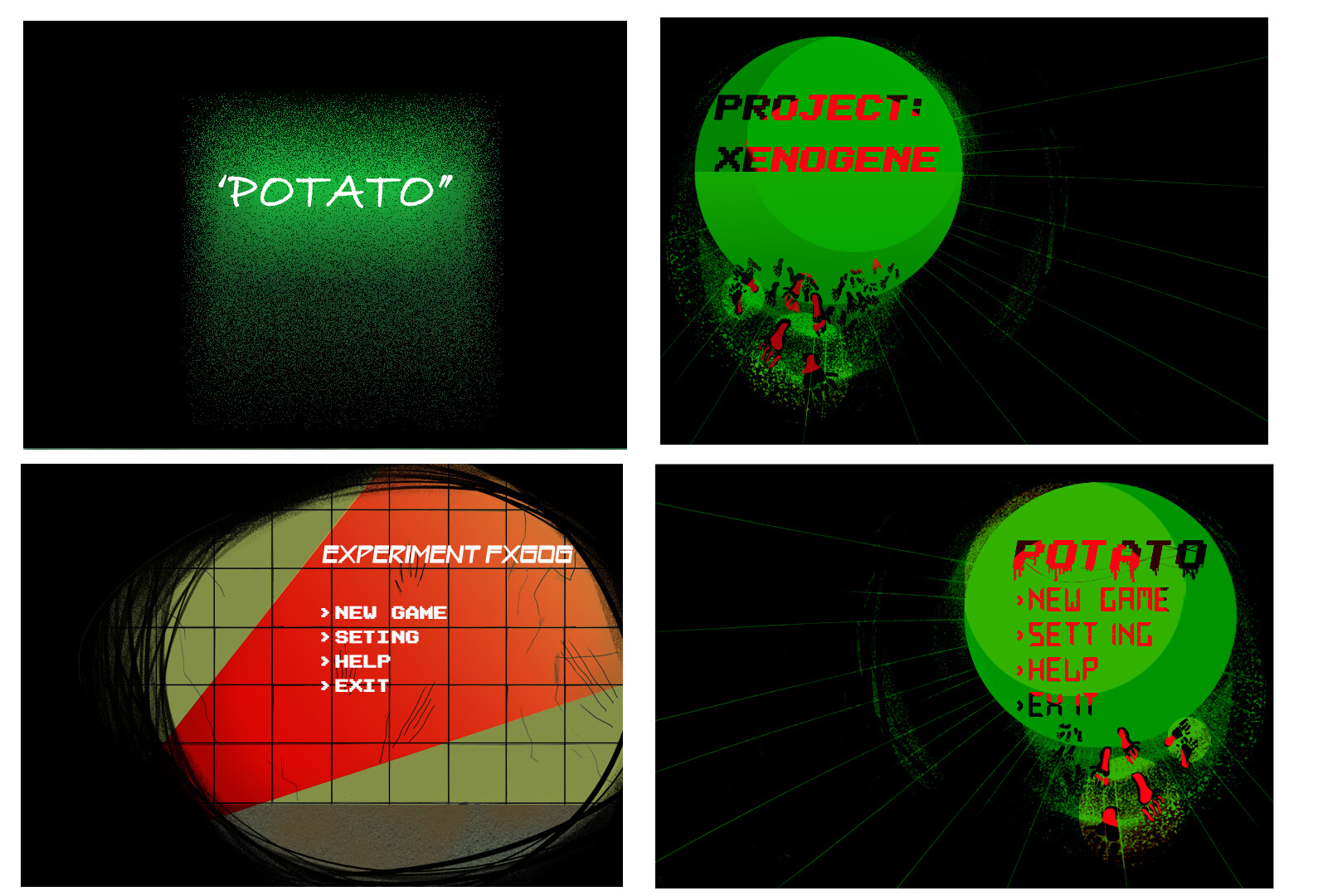 Collin Nguyen - Game character concept design