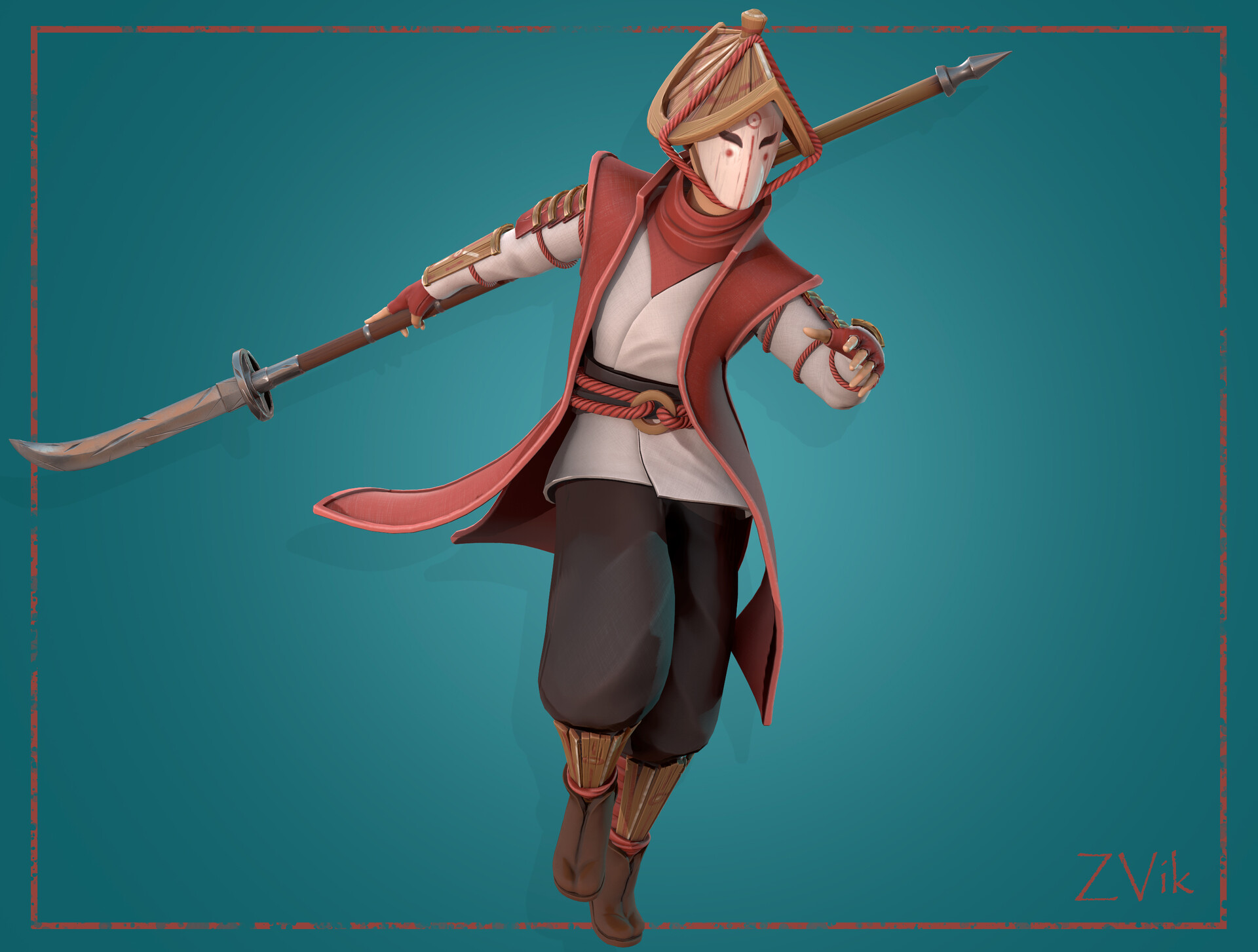 ArtStation - Nobushi (FOR HONOR) stylized fan art