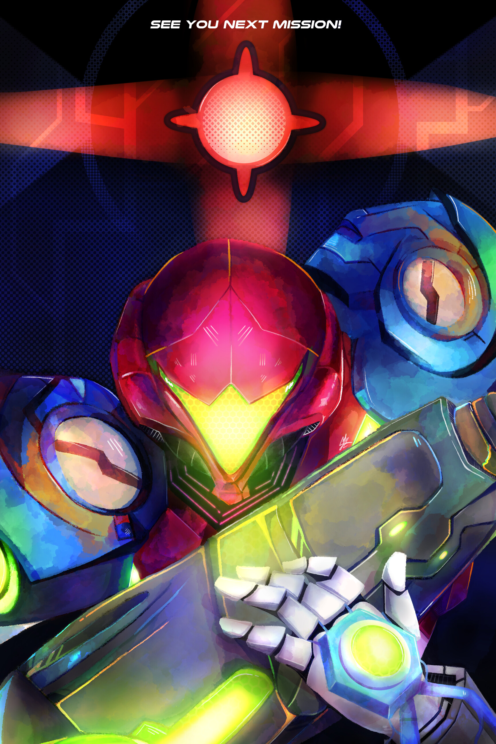 ArtStation - See you next mission - Metroid Dread