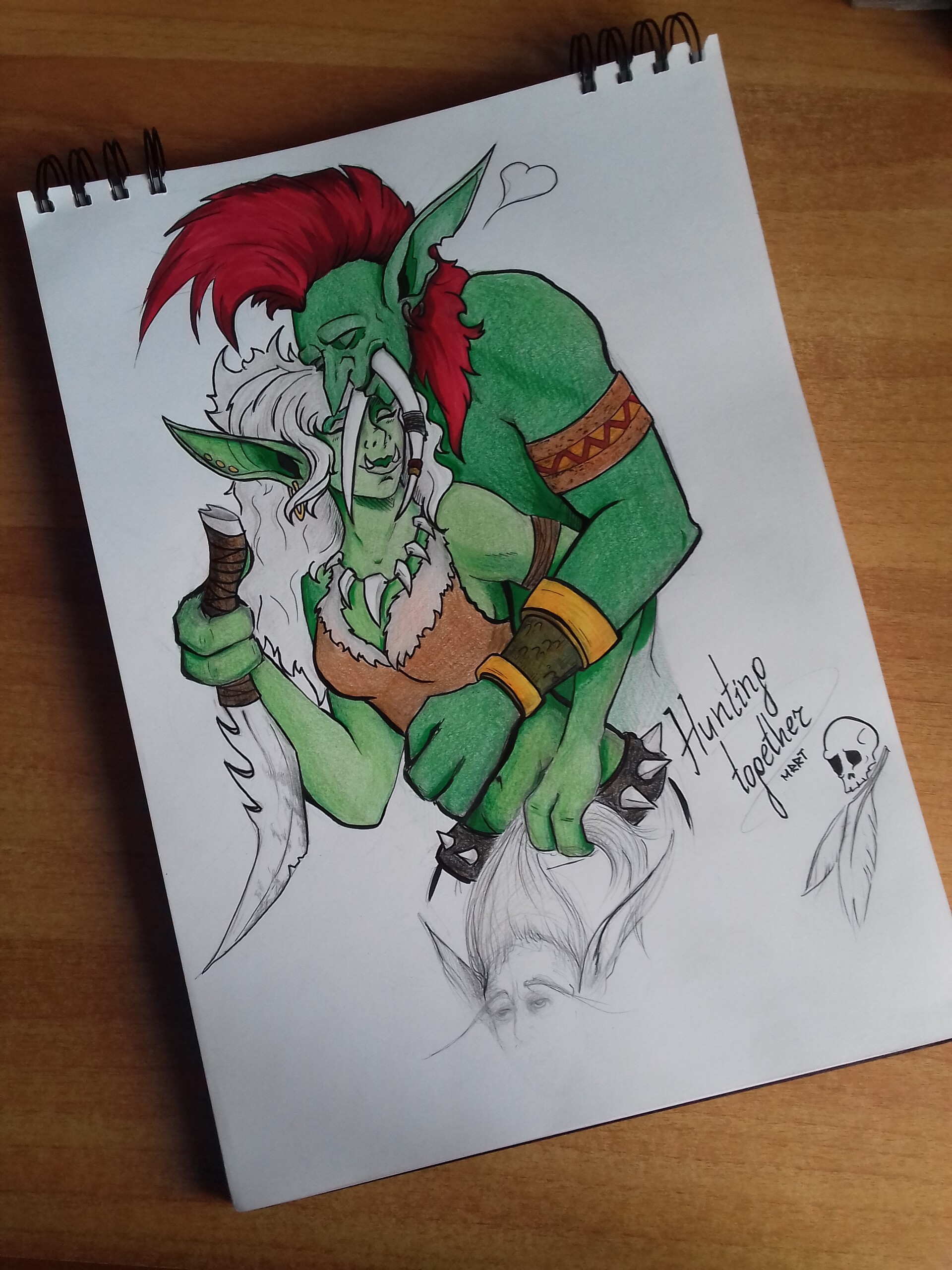 ArtStation - Amani Troll Couple