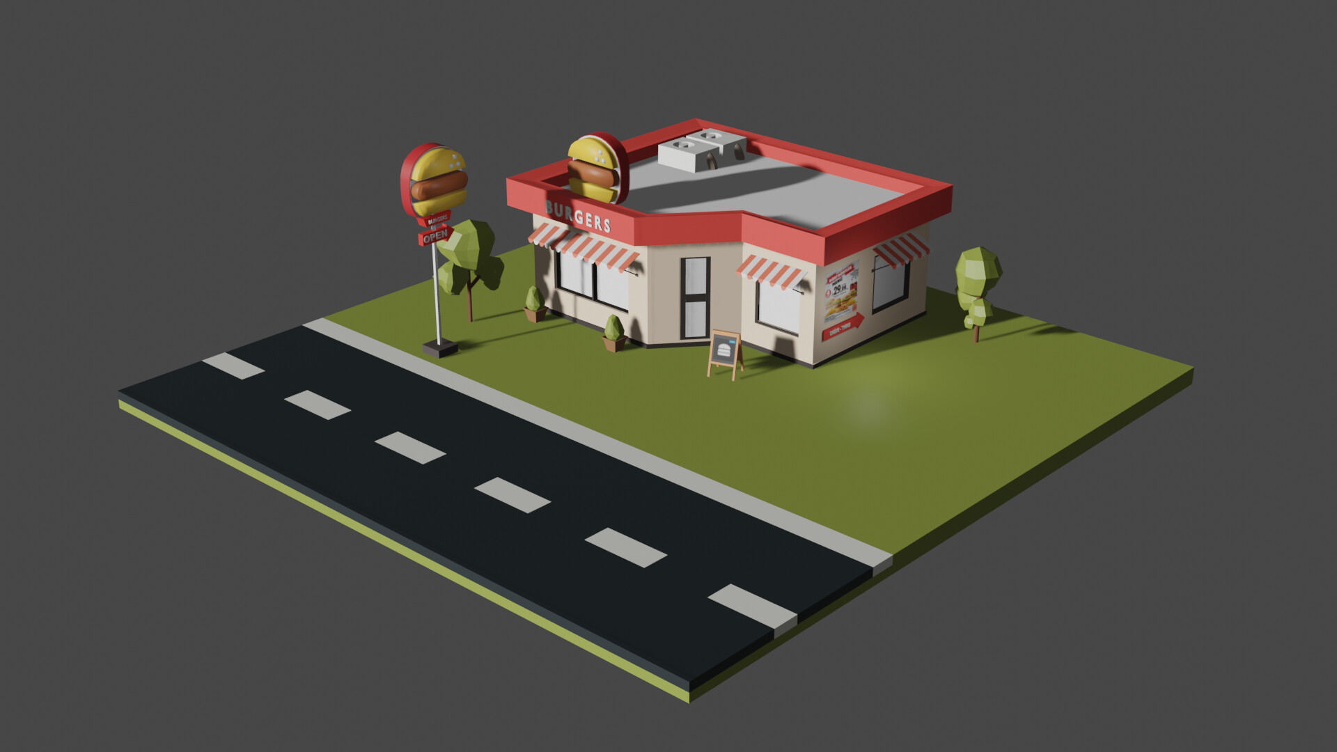 ArtStation - Burgers McDonald