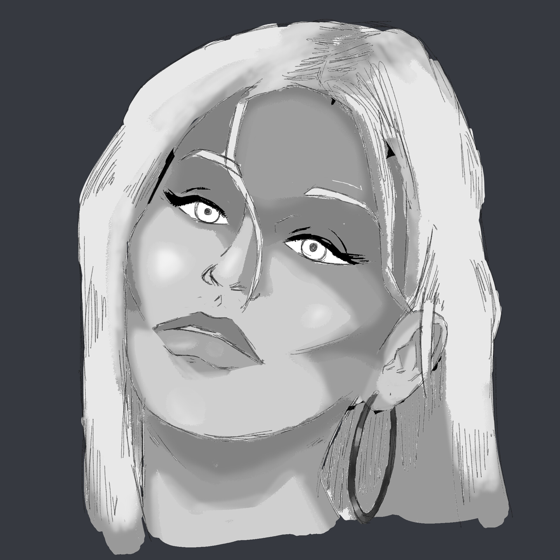 ArtStation - Practice Sketch - Commission Test