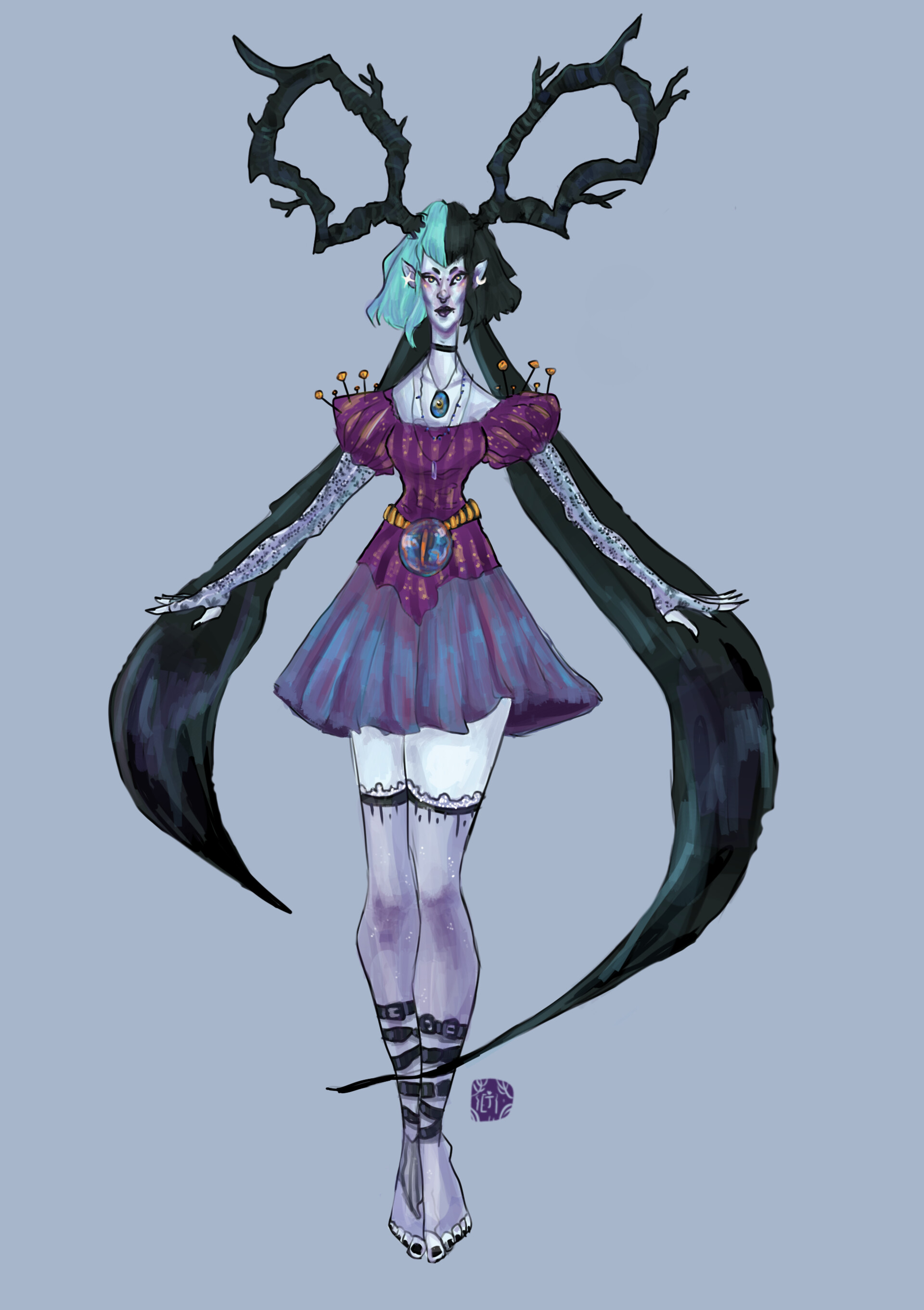 ArtStation - Character design practice - Héloïse