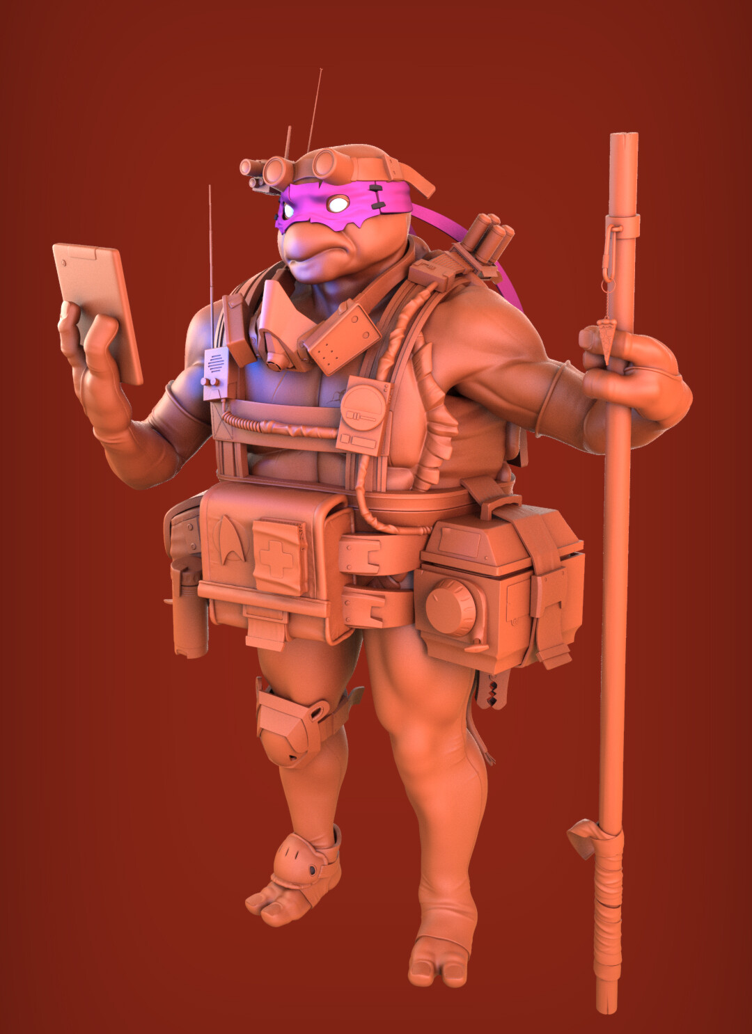 ArtStation - Childhood Dream - TMNT