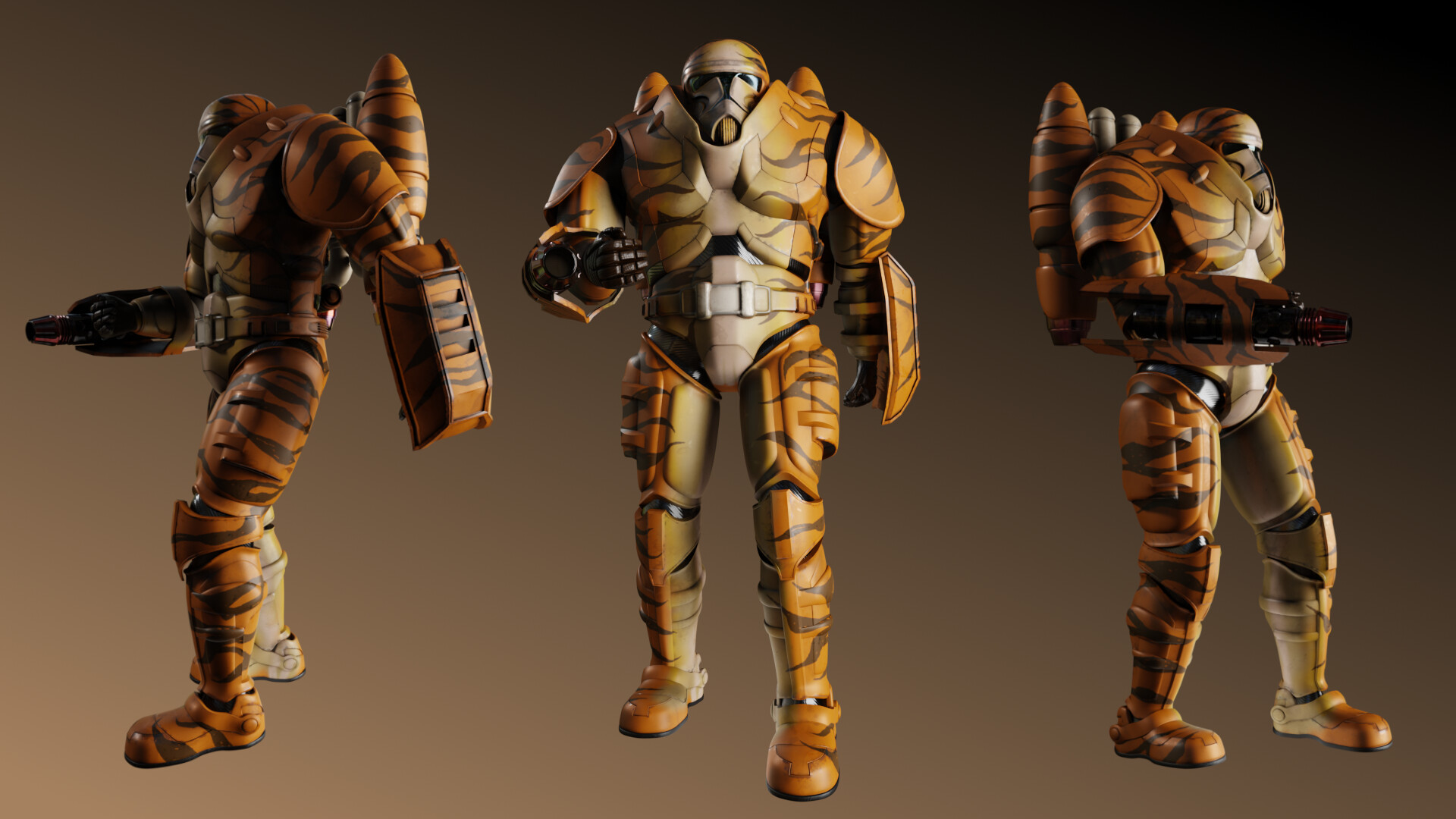 ArtStation - Star Wars - Clone Blaze Armor "Liono"